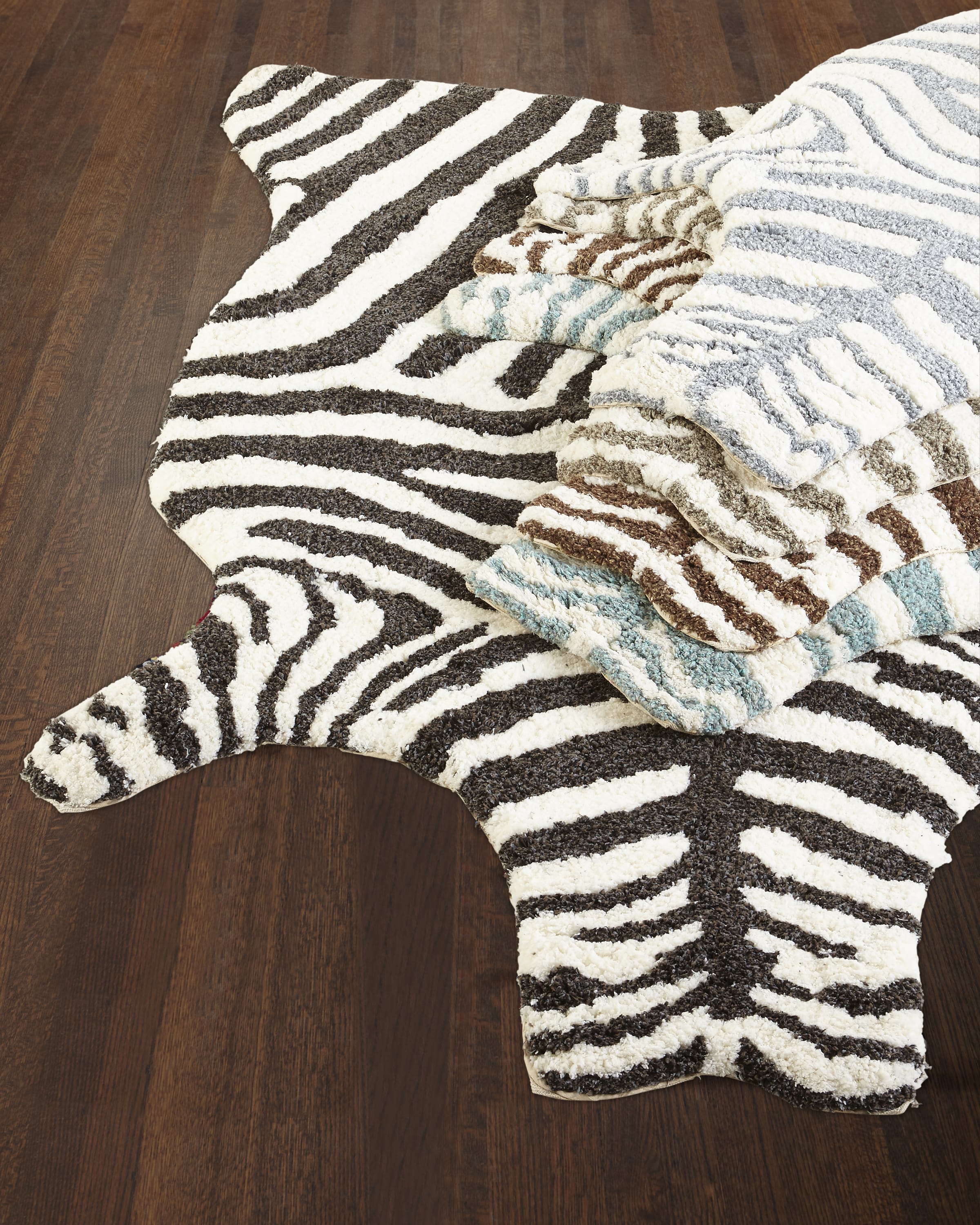 Lilly Zebra Shag Rug & Matching Items | Horchow