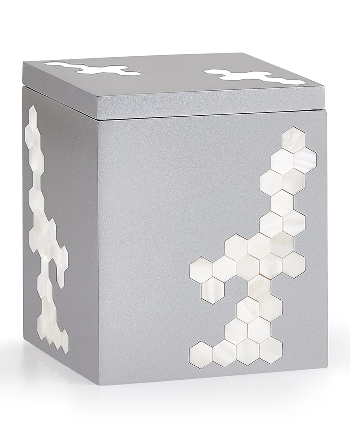 Labrazel Hex Wastebasket, Silver and Matching Items & Matching Items ...