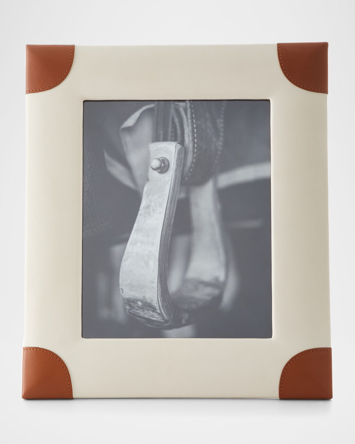 Ralph Lauren Home Ryan Leather Picture Frame, 5" x 7" and Matching ...