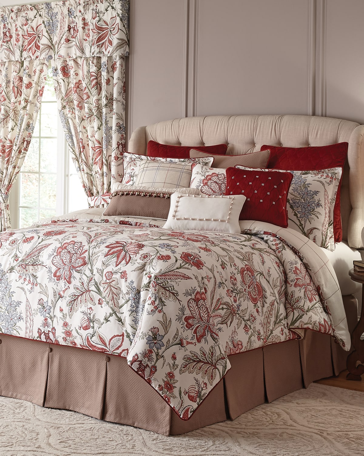 Rose Tree Izabelle 4-Piece Queen Comforter Set and Matching Items ...