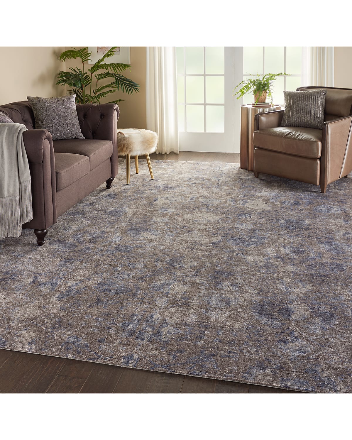 Nourison Sara Hand-Knotted Rugs & Matching Items | Horchow