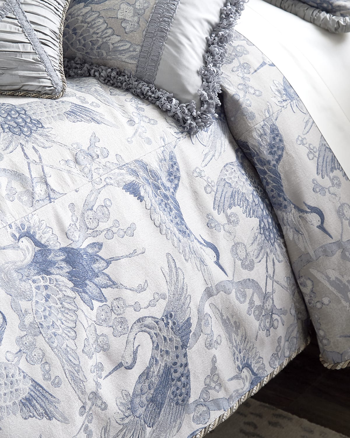 Dian Austin Couture Home Birds of a Feather Framed European Sham and ...