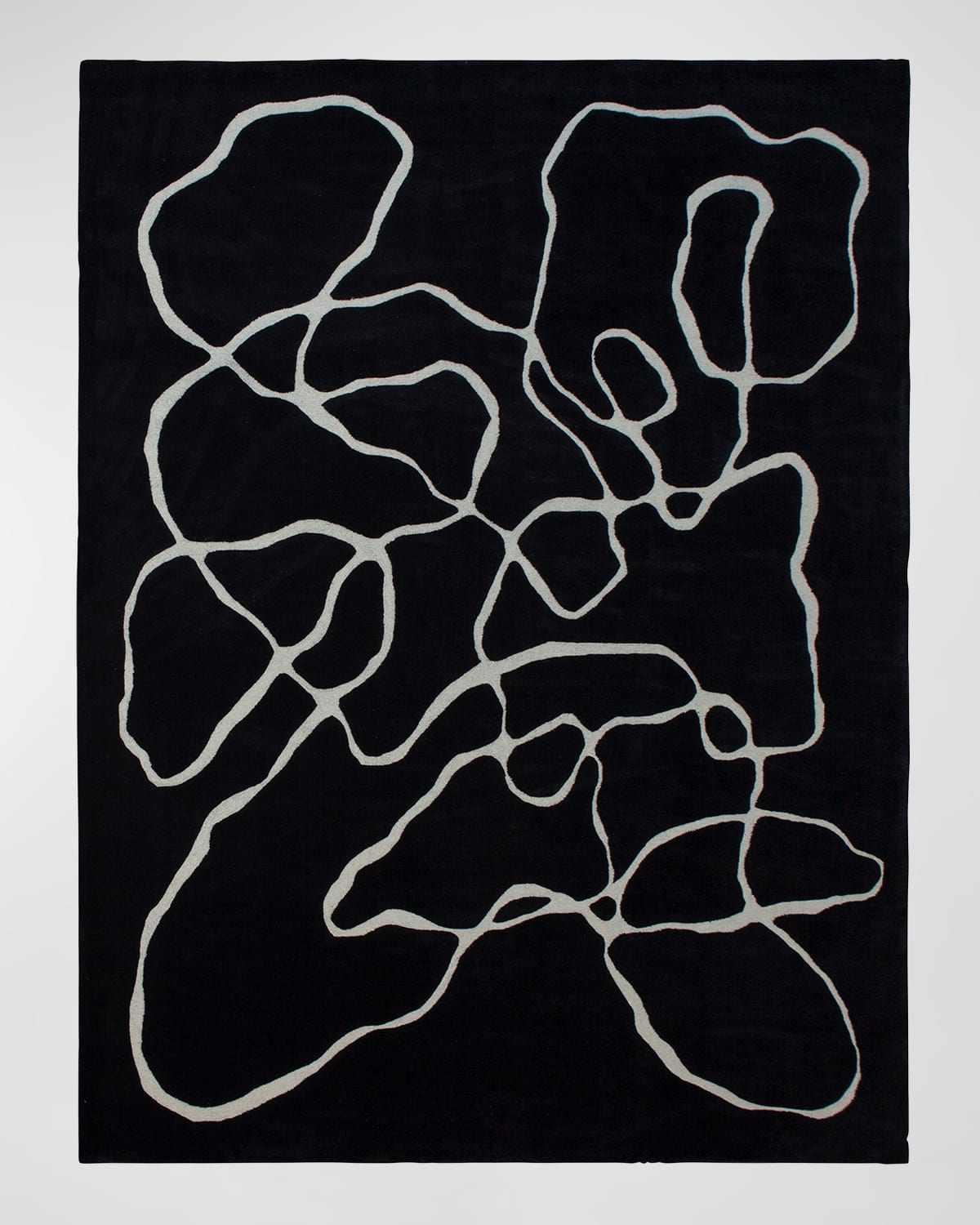 William D. Scott for Global Views Squiggle Rug Collection & Matching ...