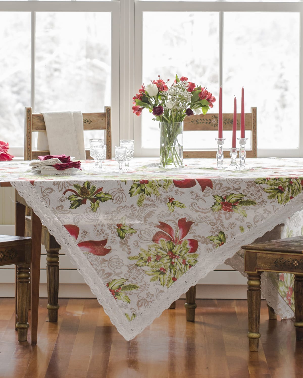 April Cornell Deck the Holly & Matching Items | Horchow