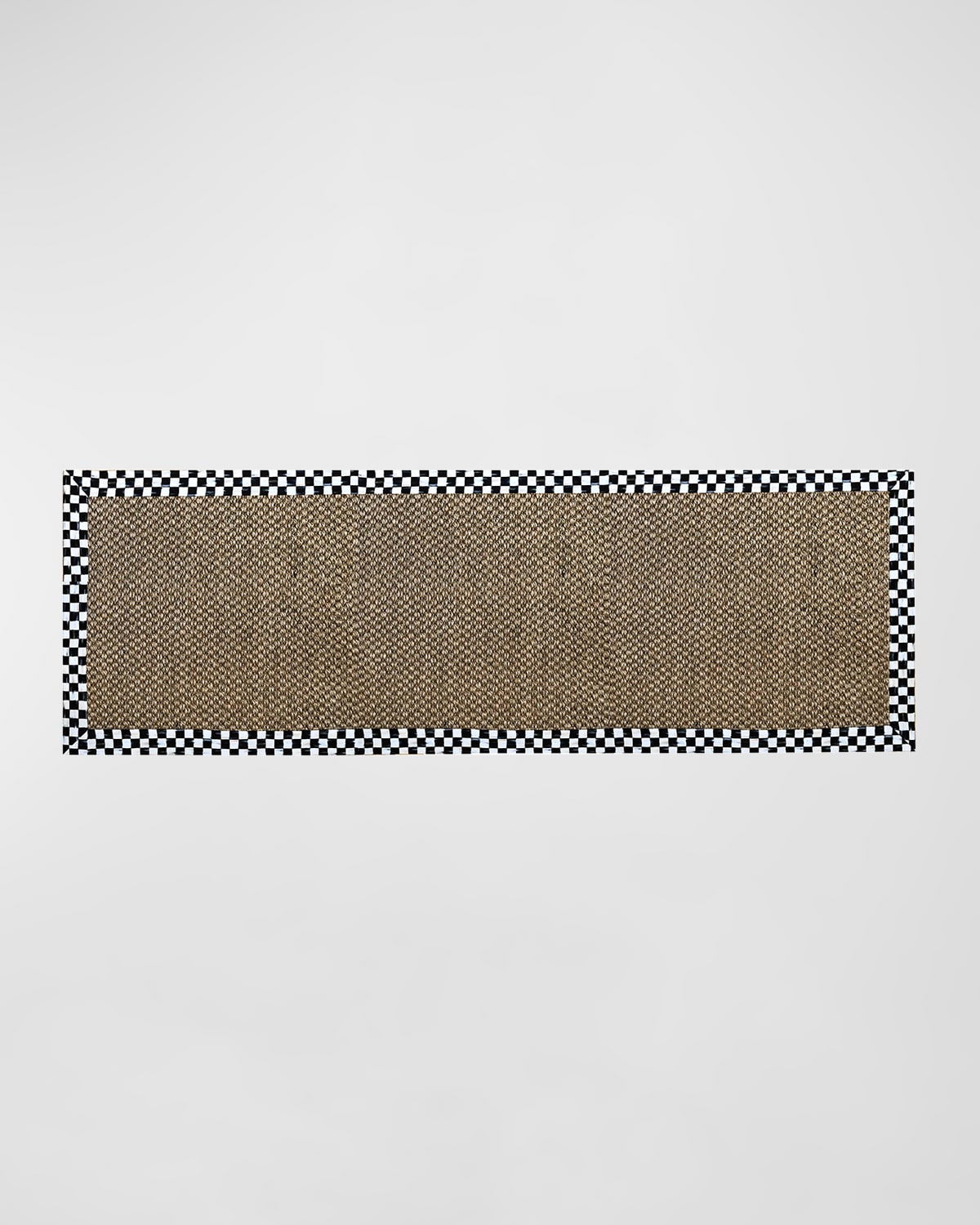 MacKenzie-Childs Courtly Check Chunky Sisal Rug Collection & Matching ...