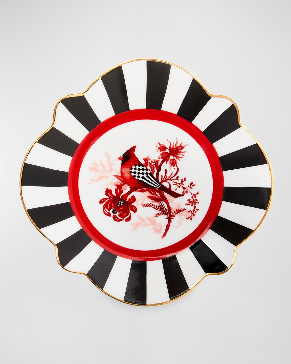 MacKenzie-Childs Cardinal Toile Dinnerware Collection & Matching Items ...