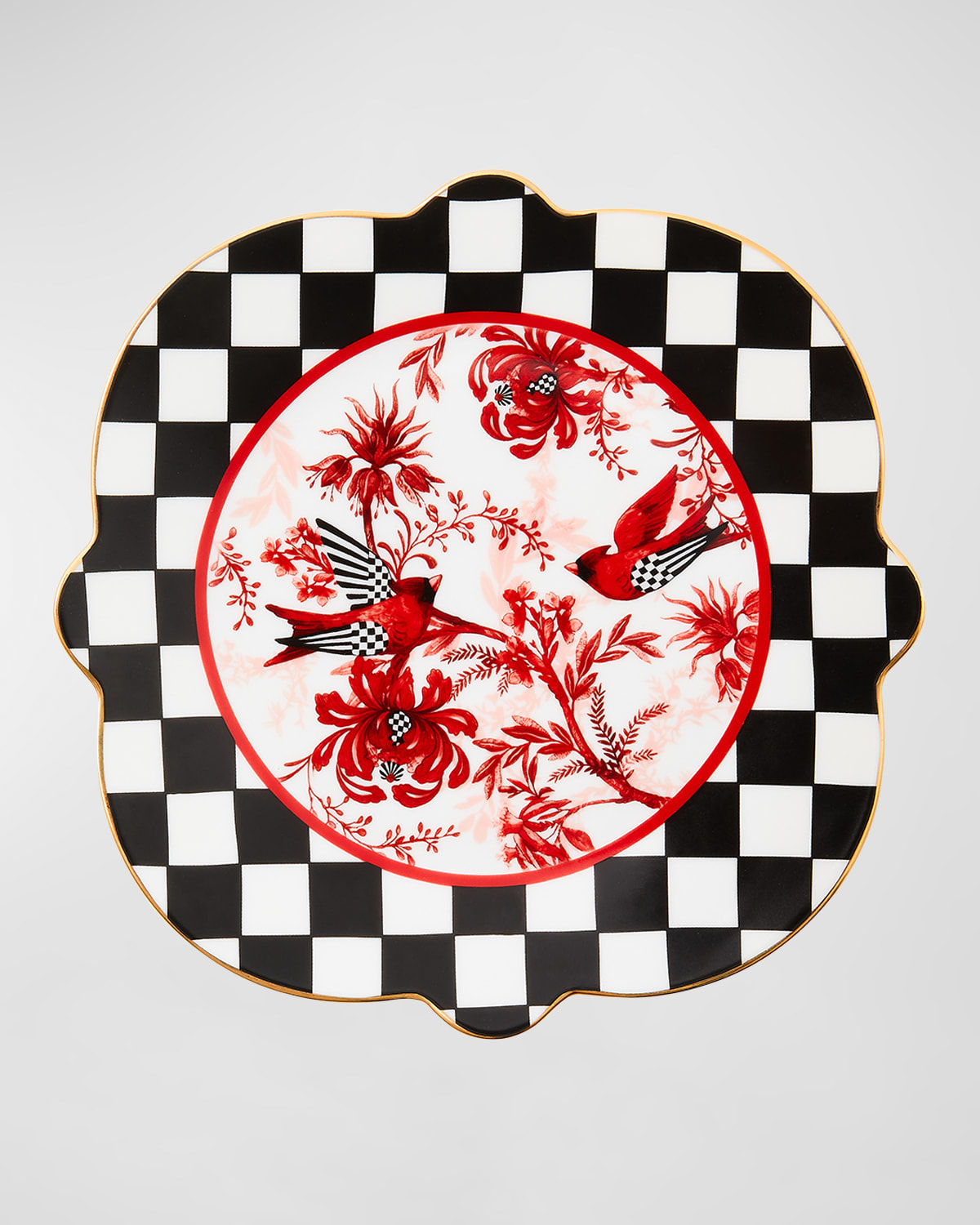 MacKenzie-Childs Cardinal Toile Dinnerware Collection & Matching Items ...