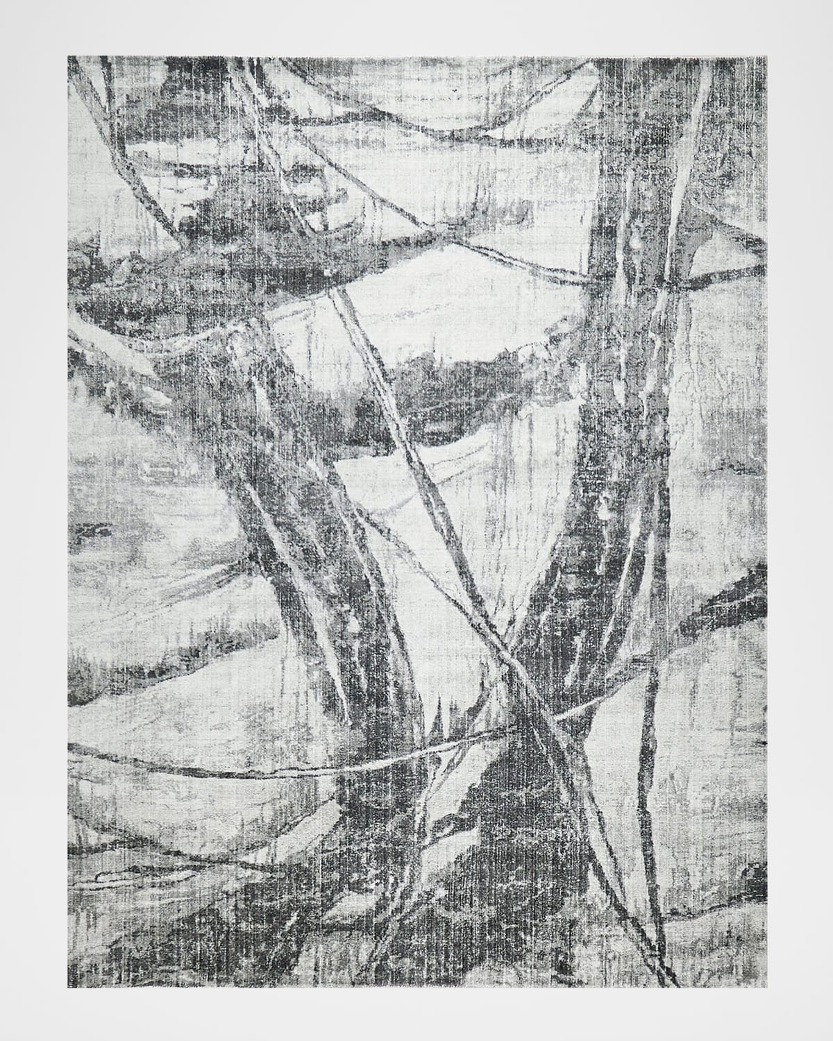 Exquisite Rugs Kyoto Hand-Loomed Silver & Black Rugs & Matching Items ...