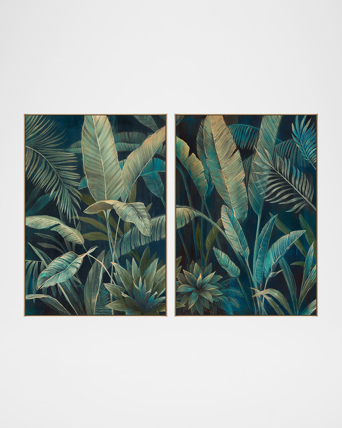 "Tropical Foliage" (Set of 2) by Richard Ryder Wall Art Collection ...