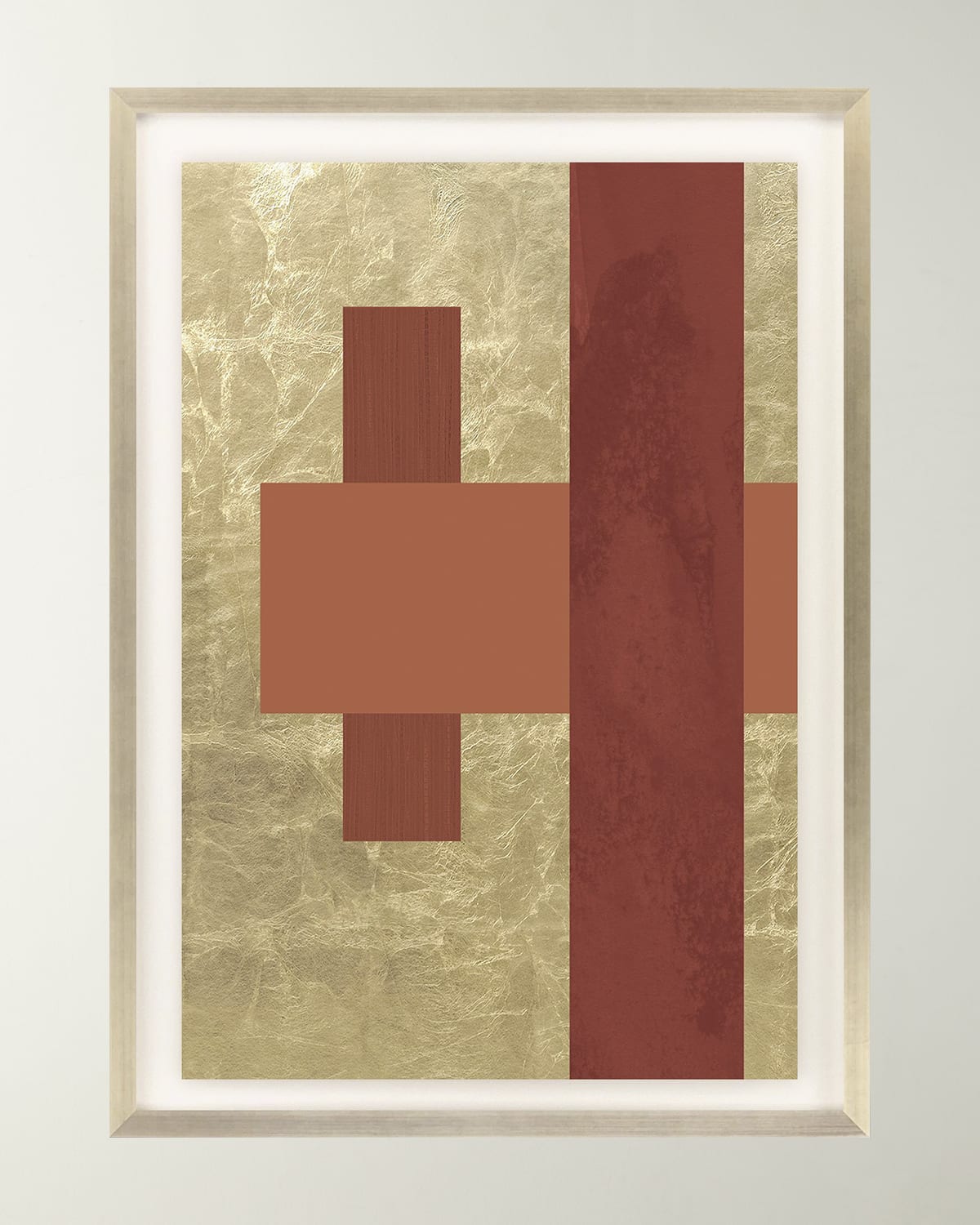 Gold Colorblock Wall Art Collection & Matching Items | Horchow