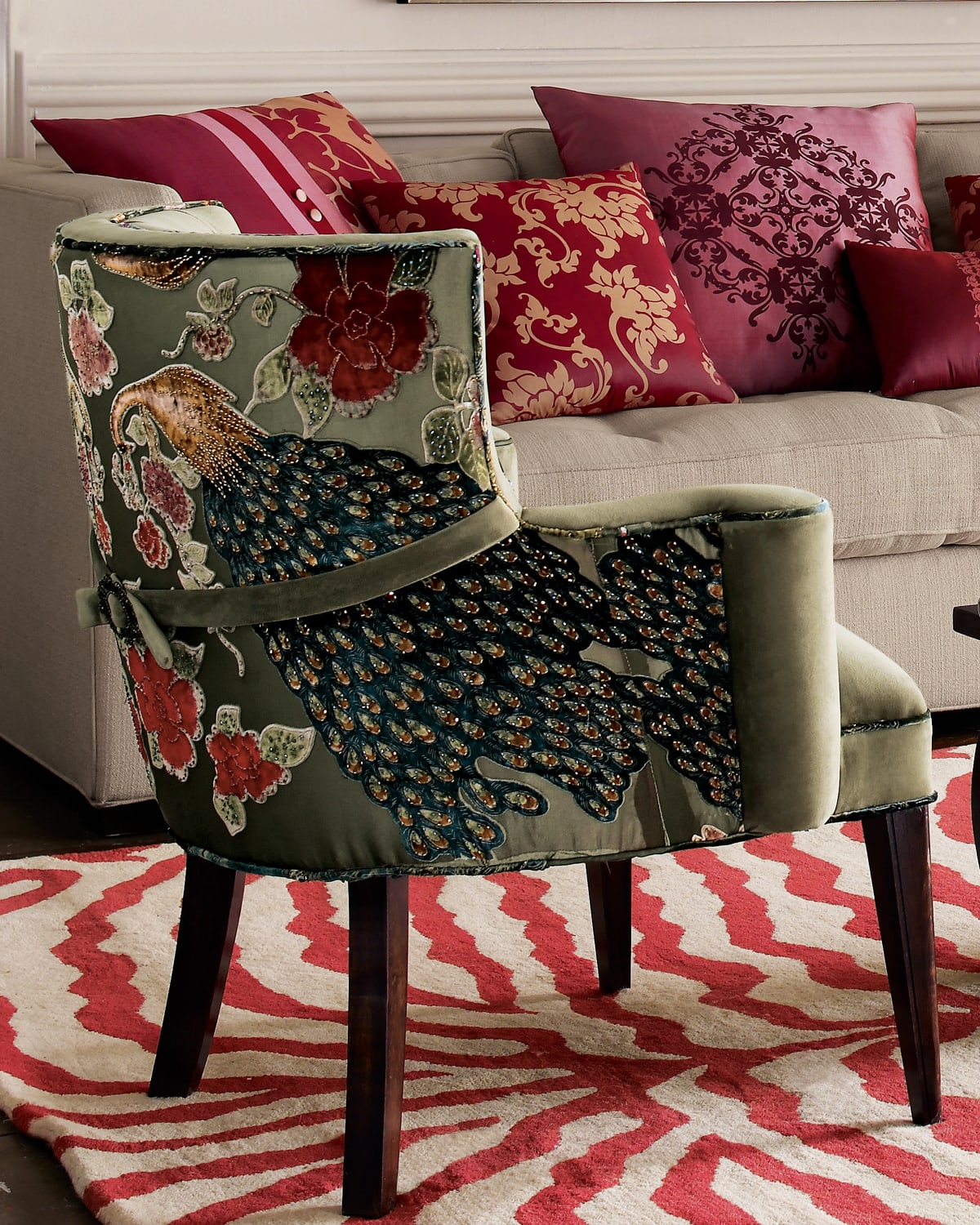 Haute House Peacock Chair | Horchow