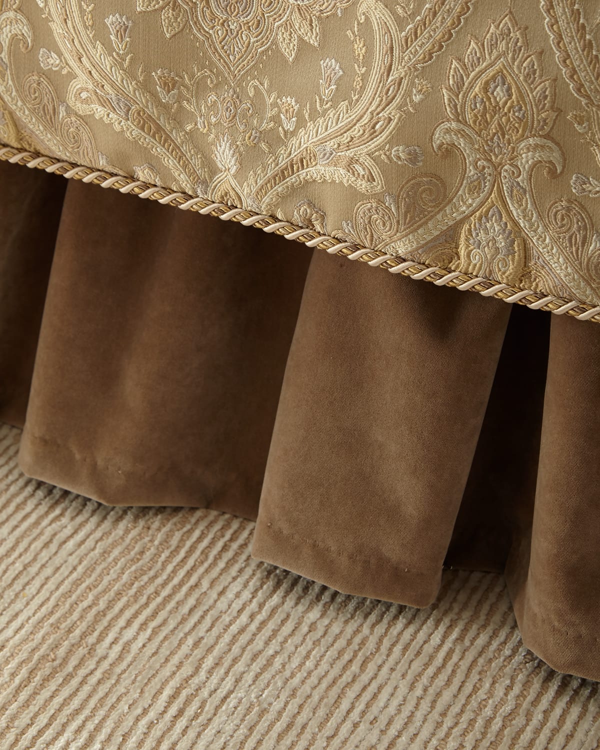 Austin Horn Collection Rowen Box Pleated Dust Skirt, Queen | Horchow