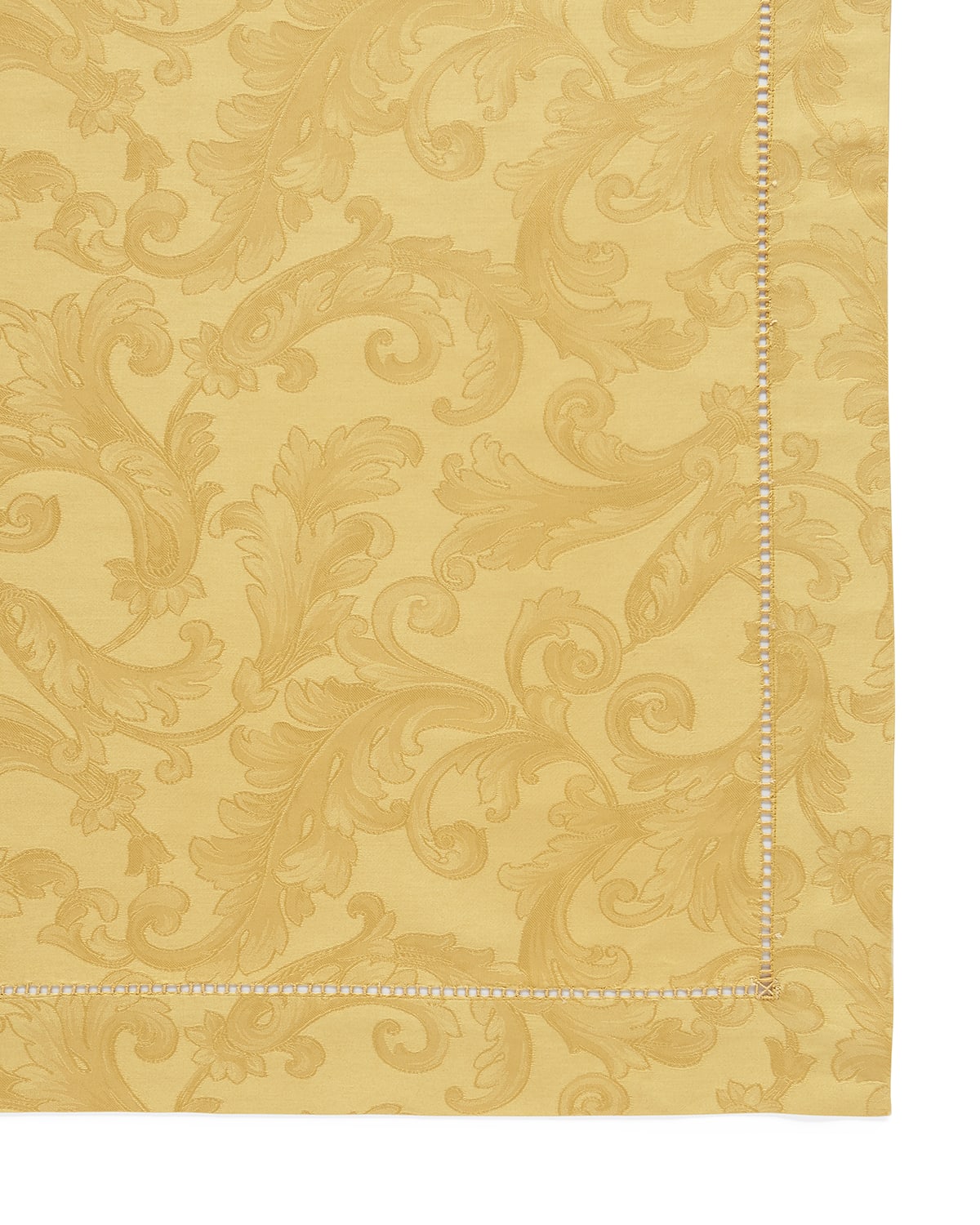 Sferra Acanthus Jacquard Tablecloth 70" X 144" | Horchow