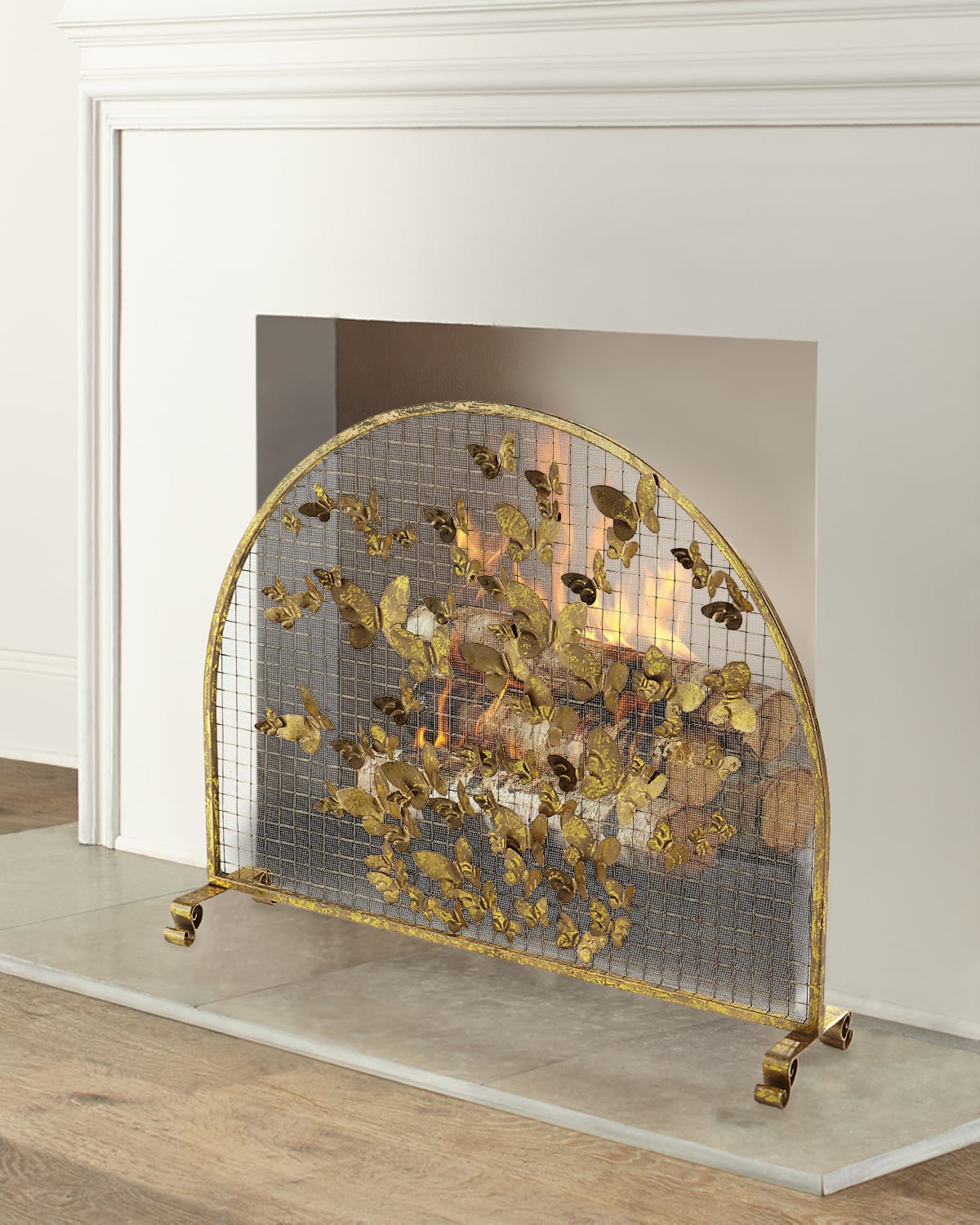Multi Arched Fire Screen | Horchow