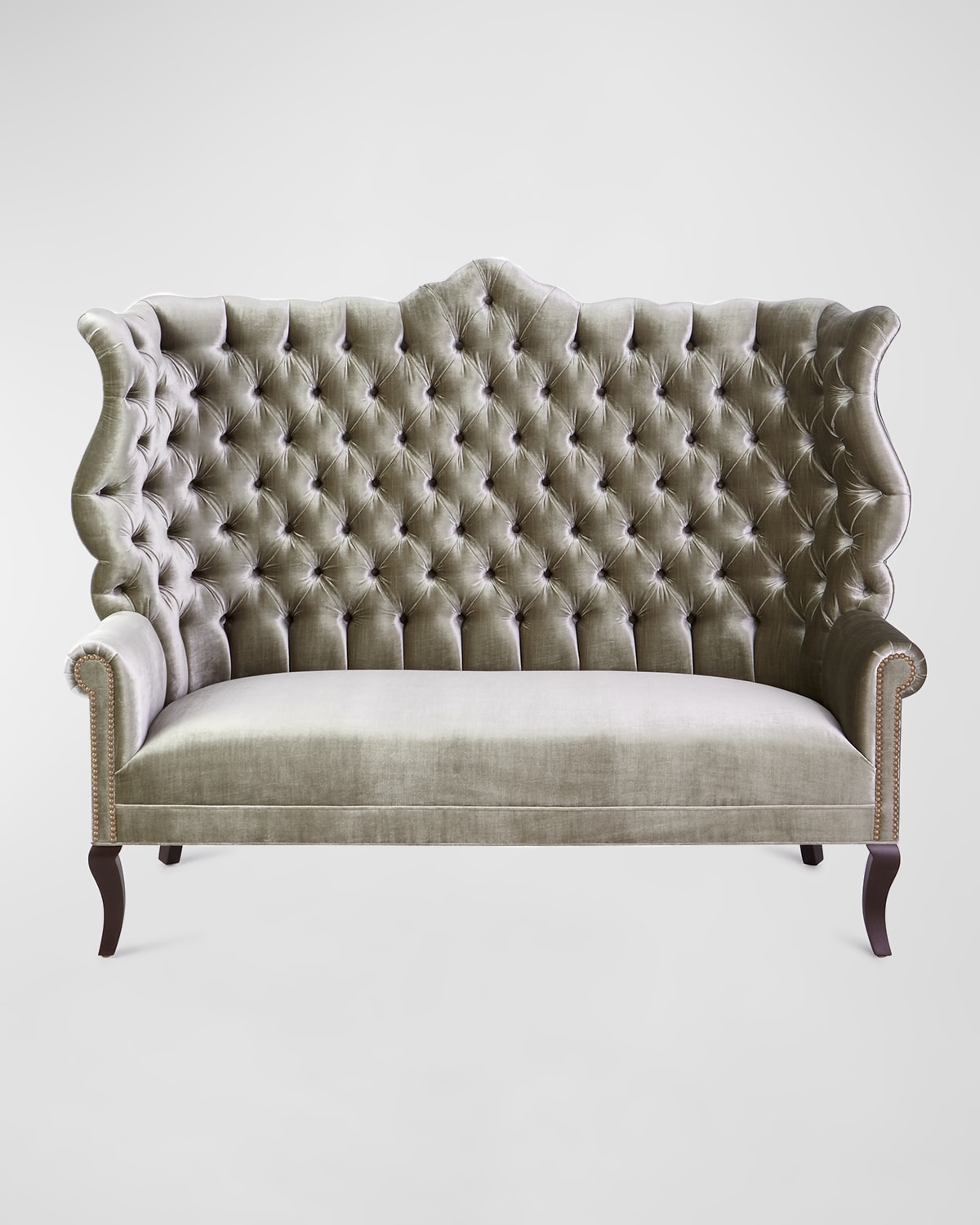 Haute House Margo Velvet Tufted Banquette | Horchow