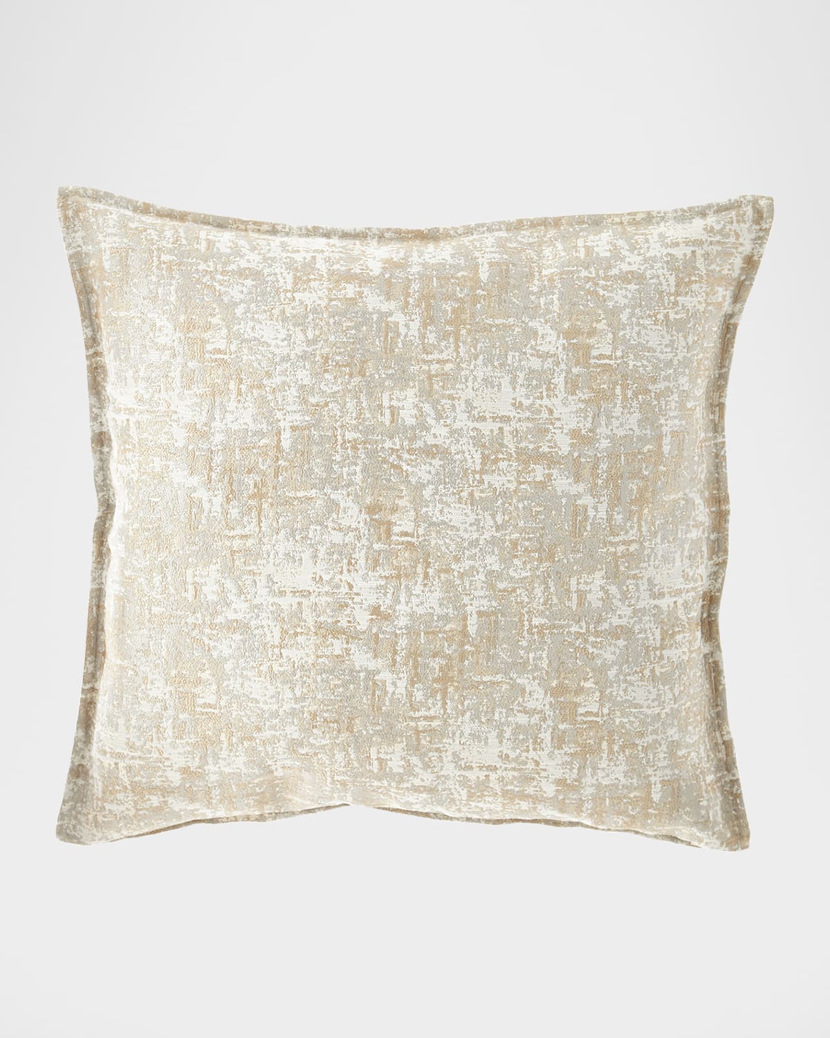 Fino Lino Linen & Lace Velvet Gray Standard Sham | Horchow