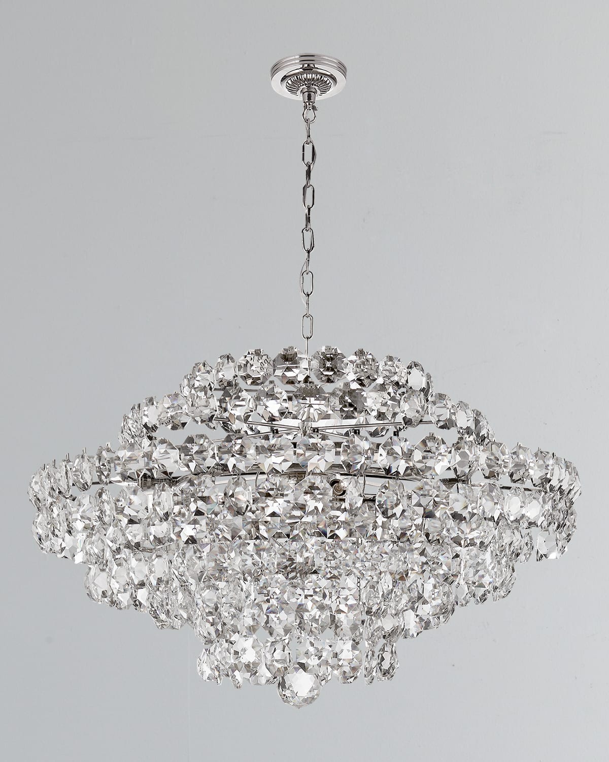 Visual Comfort Signature Alberto Large Single Tier Chandelier By Julie ...