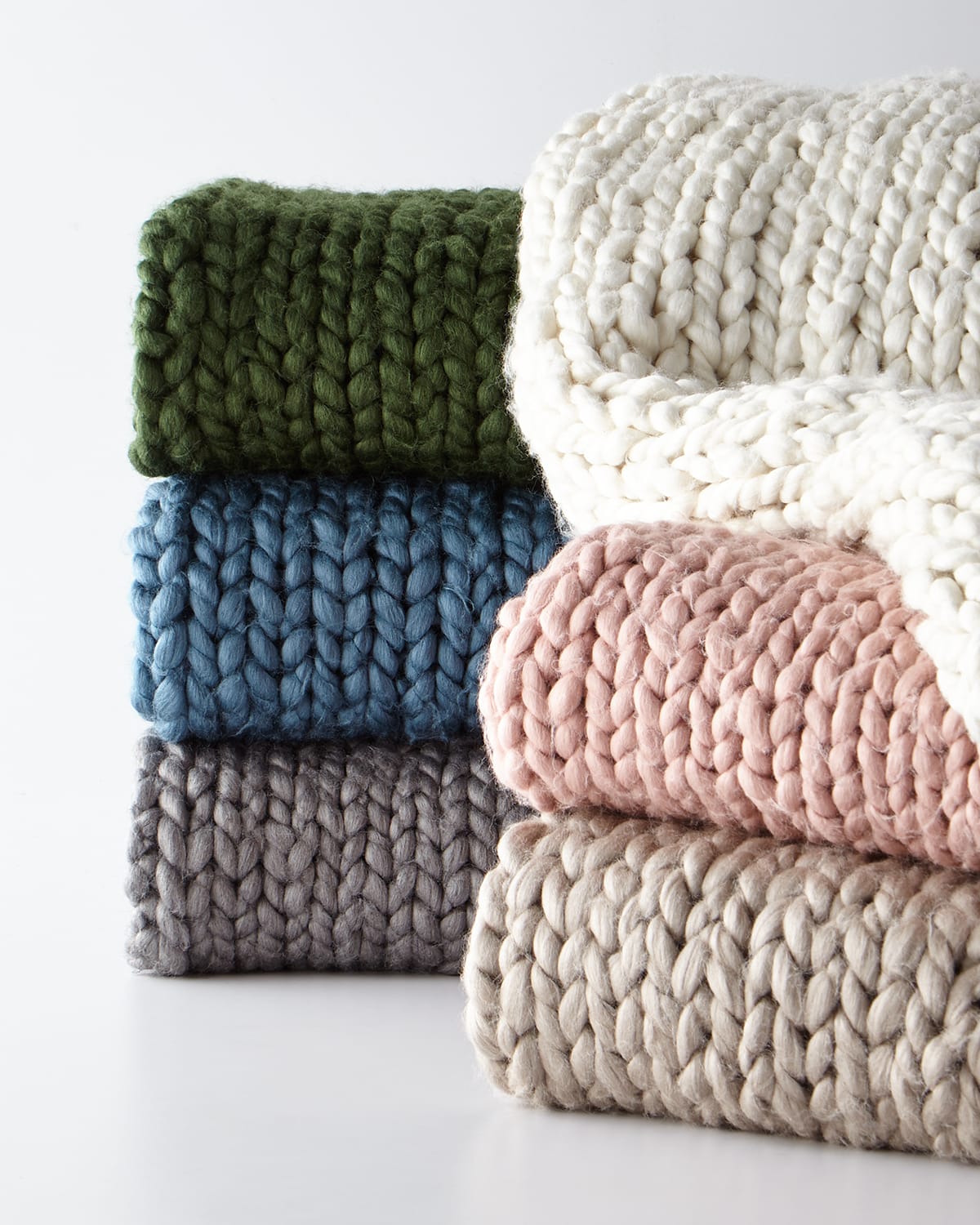 Amity Home Hannah Chunky Knit Throw | Horchow