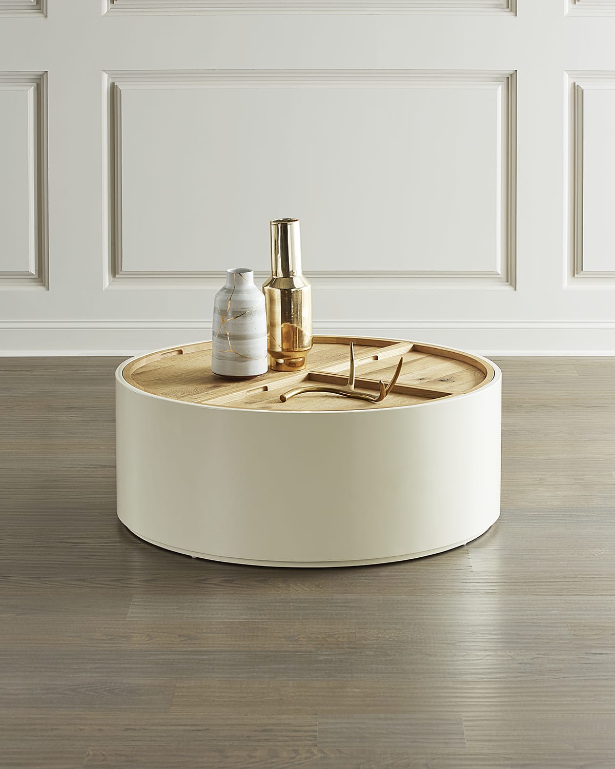 Four Hands Shadow Box End Table | Horchow