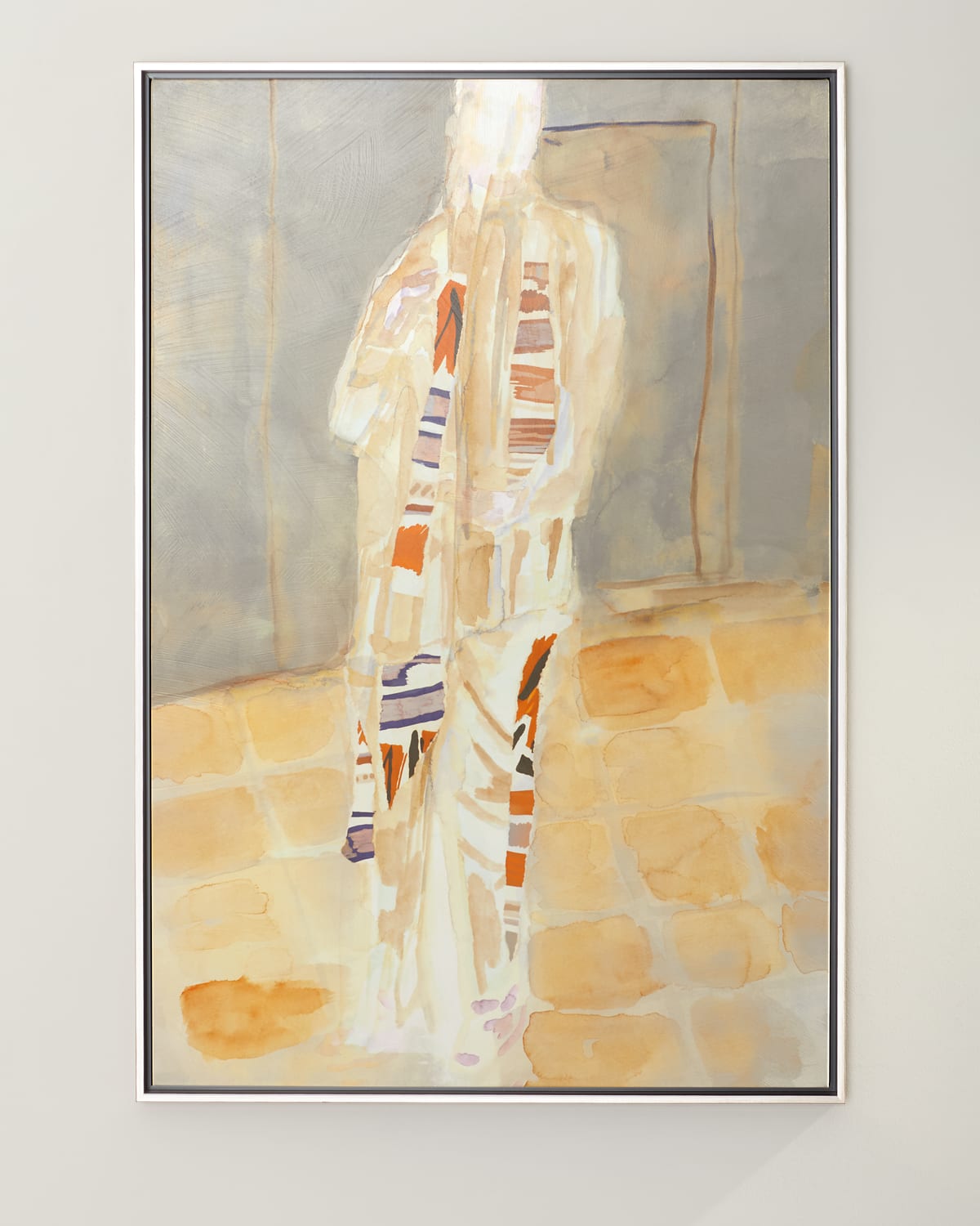 "Heart Blossom" Handmade Giclee Wall Art on Canvas | Horchow