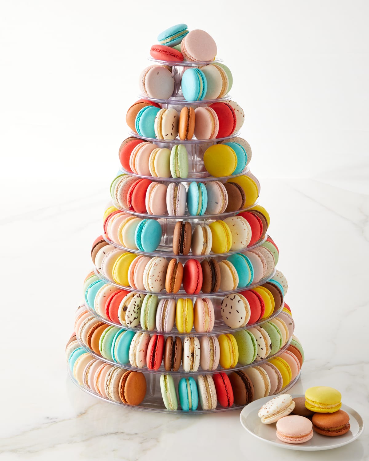 JOY Macarons 7-Tier Macaron Tower | Horchow