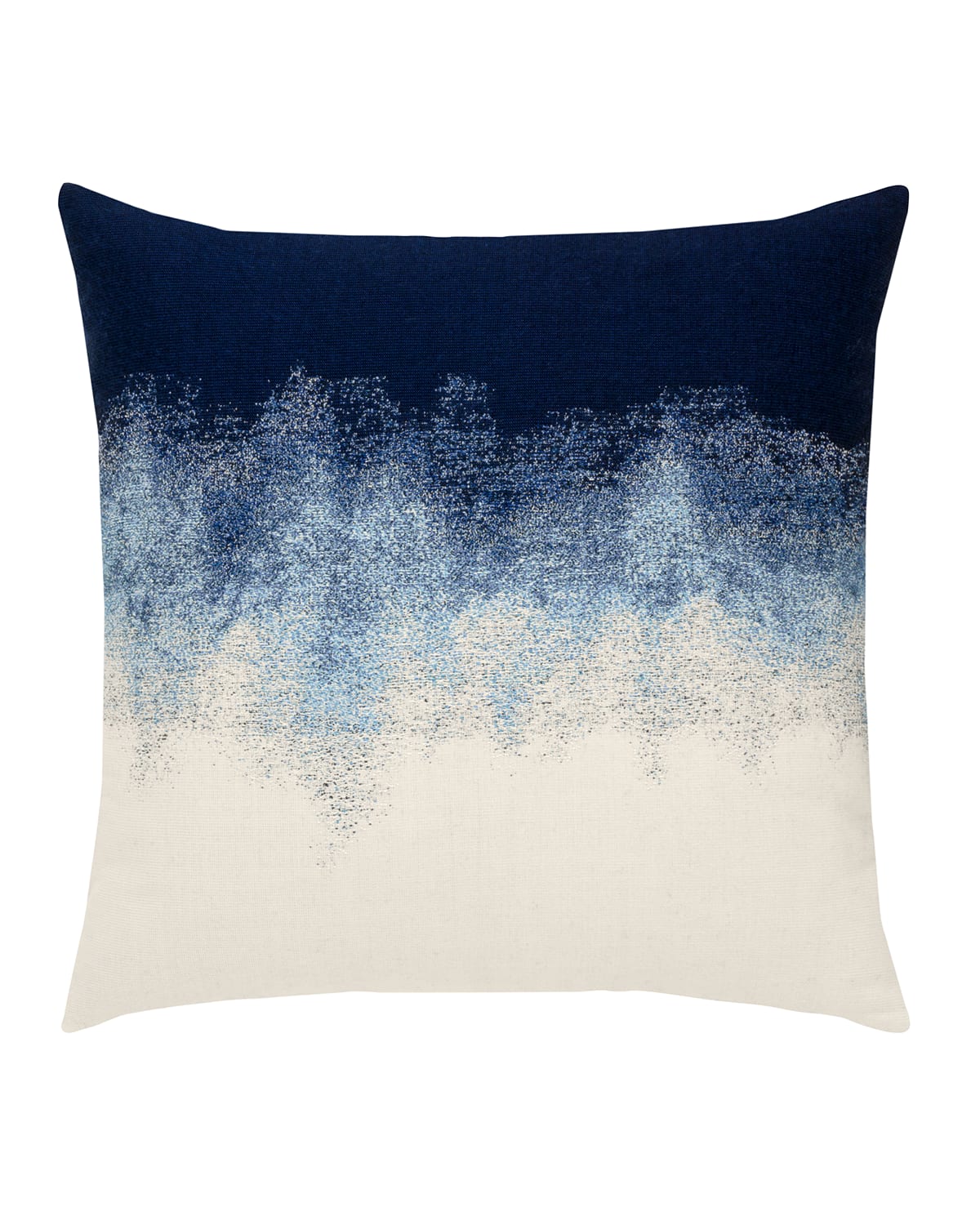 Blue Handcrafted Pillow | horchow.com