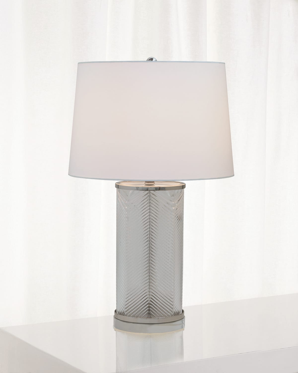 Port 68 Richmond Damask 33" Table Lamp | Horchow