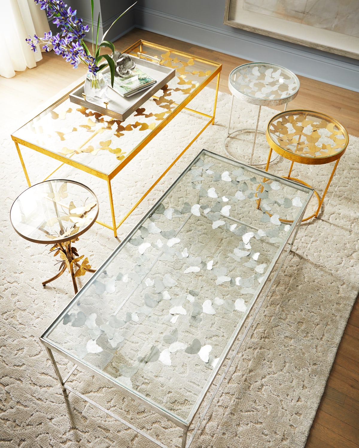 Handcrafted Iron Coffee Table horchow