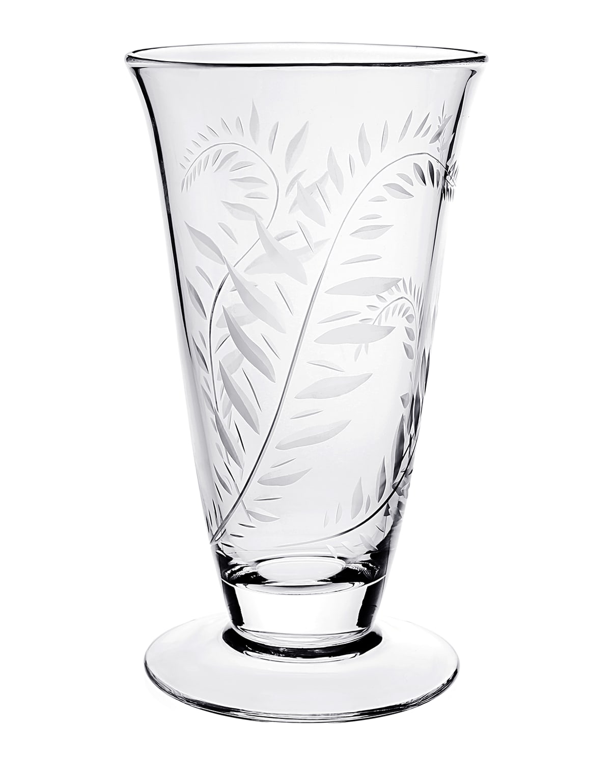 William Yeoward Crystal Vivien Footed Vase | Horchow