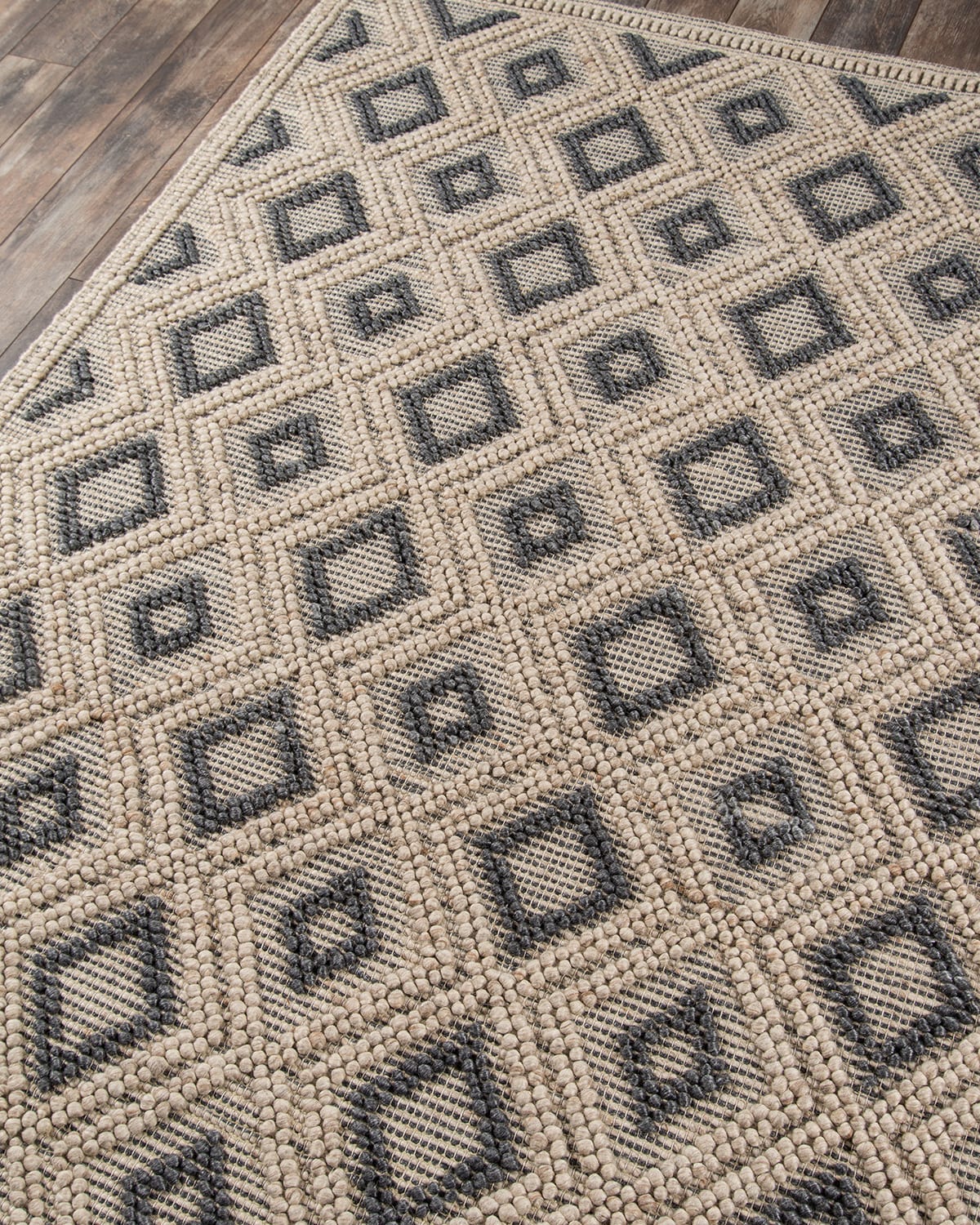Diamond Pattern Rug | horchow.com