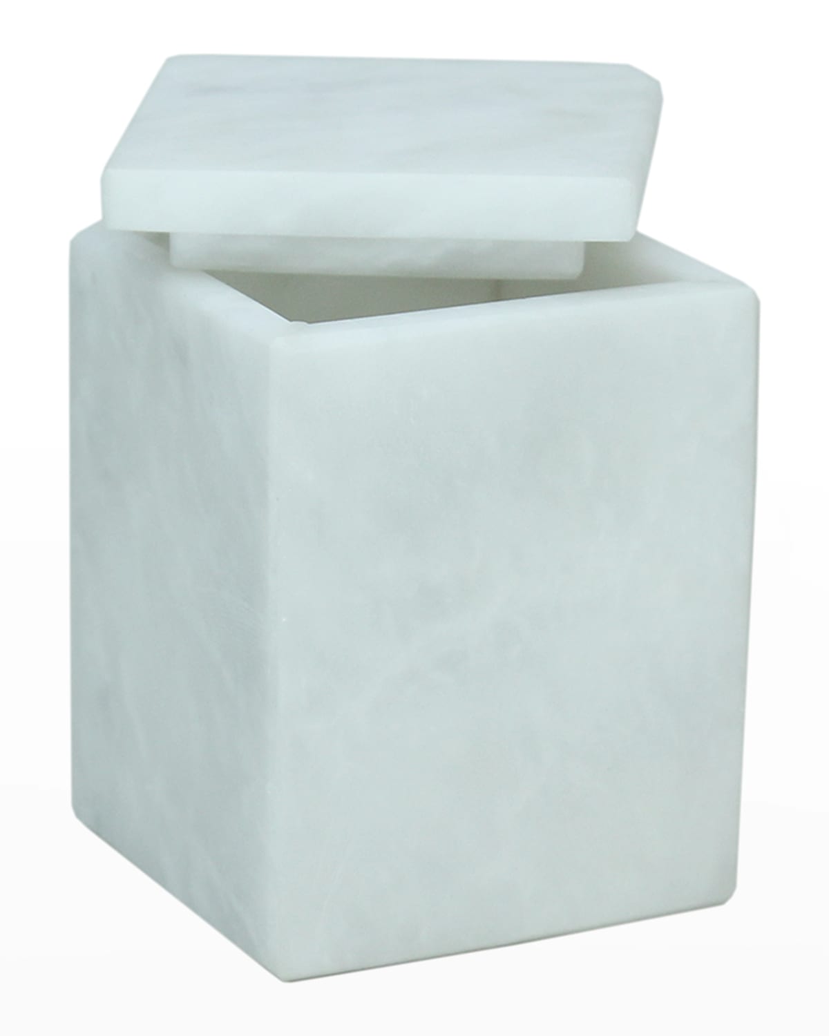 Marble Crafter Eris Collection Pearl White Marble Canister | Horchow