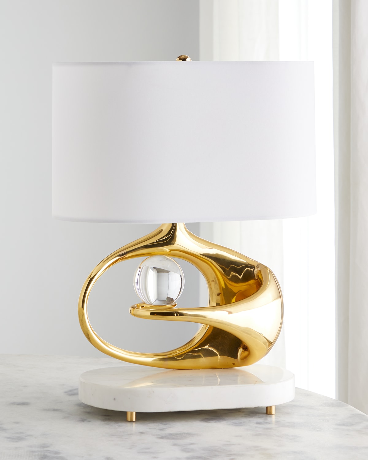 Global Views Swirl Lamp | Horchow