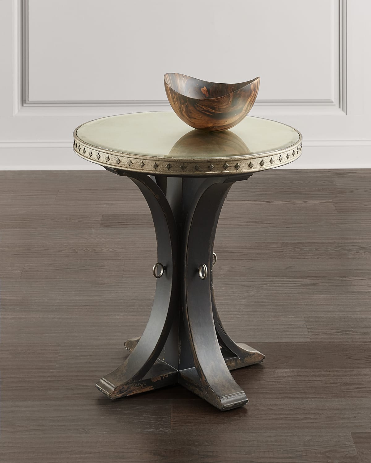 Global Views Raquel Sphere Side Table | Horchow