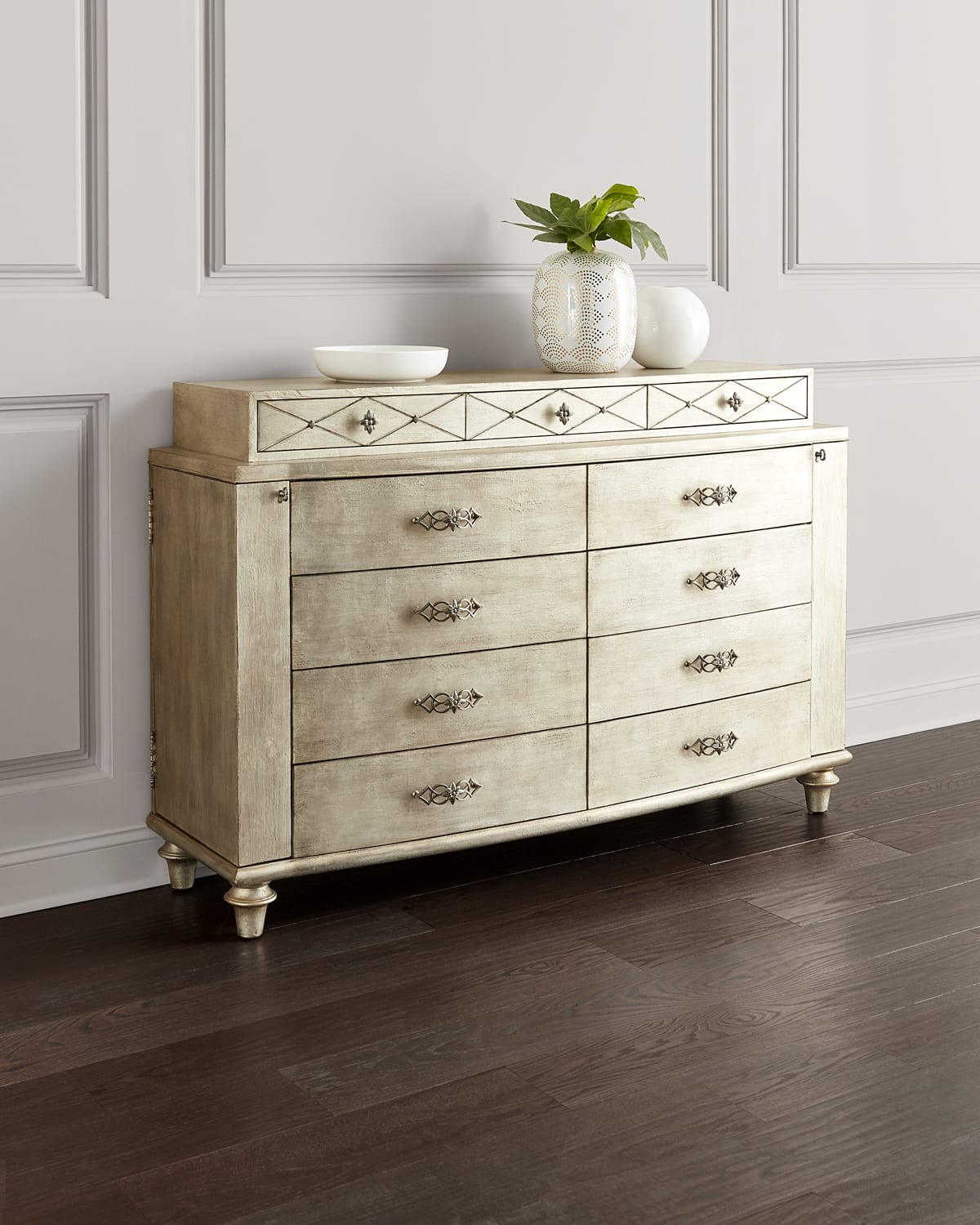 Bernhardt Interiors Adagio Dresser w/ Inlaid Capiz Shells | Horchow