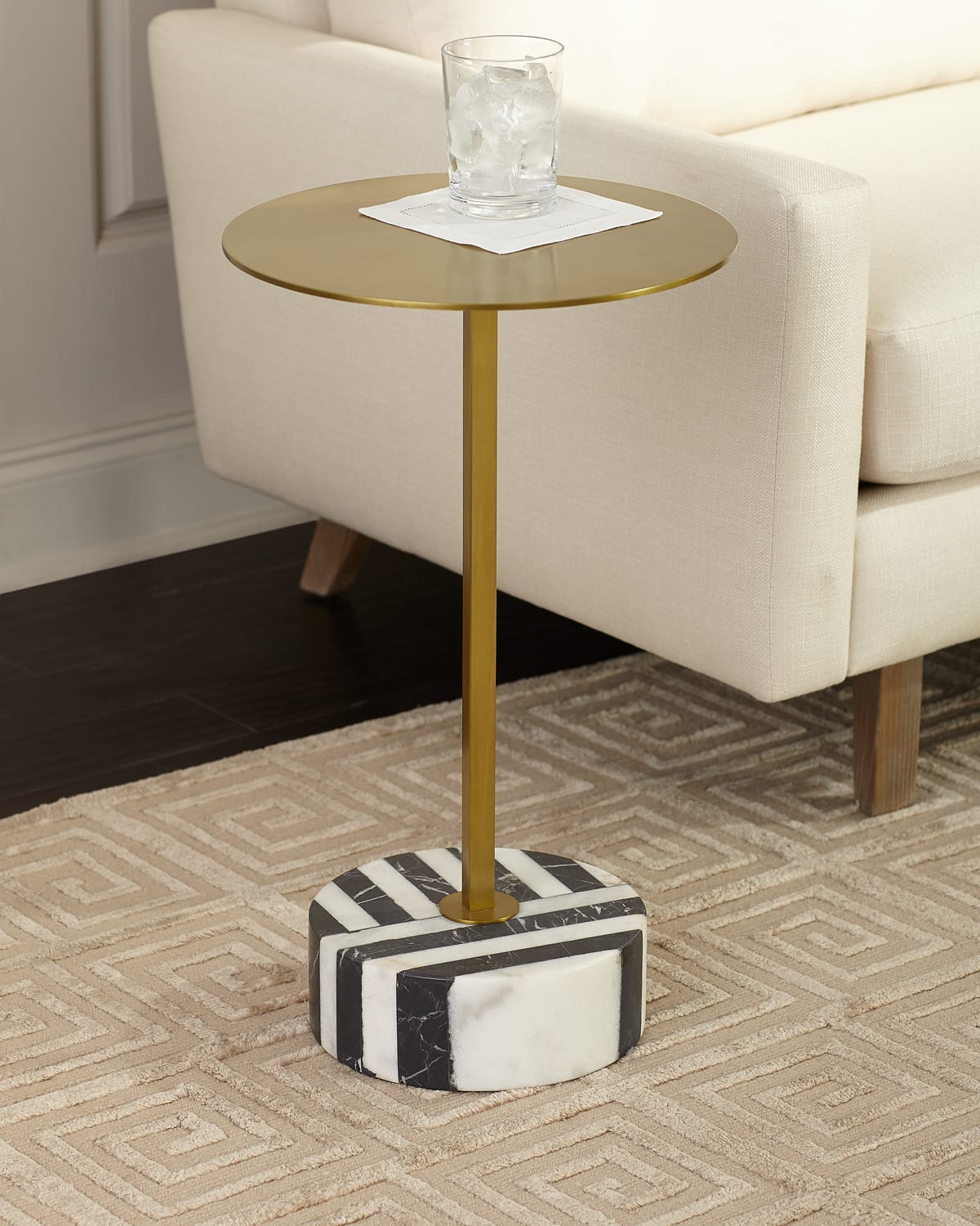 Marble Side Table Furniture | horchow.com
