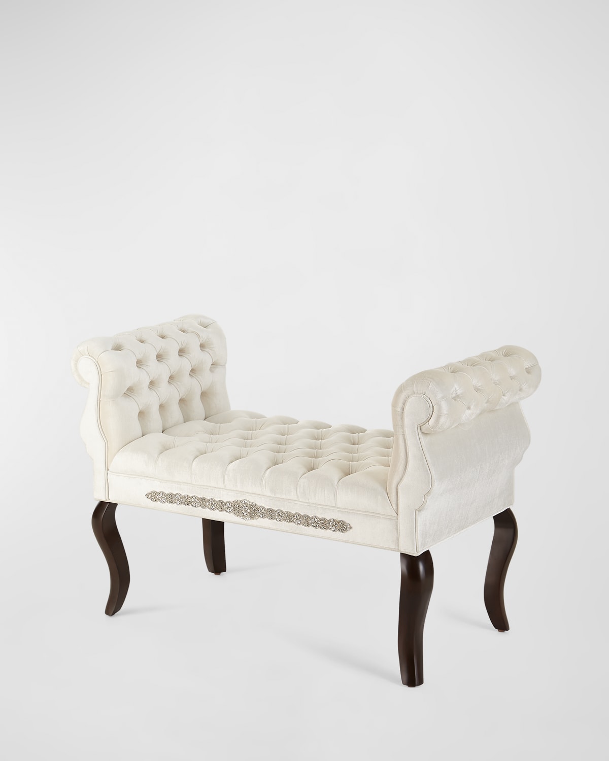 Haute House White Thebes Bench | Horchow