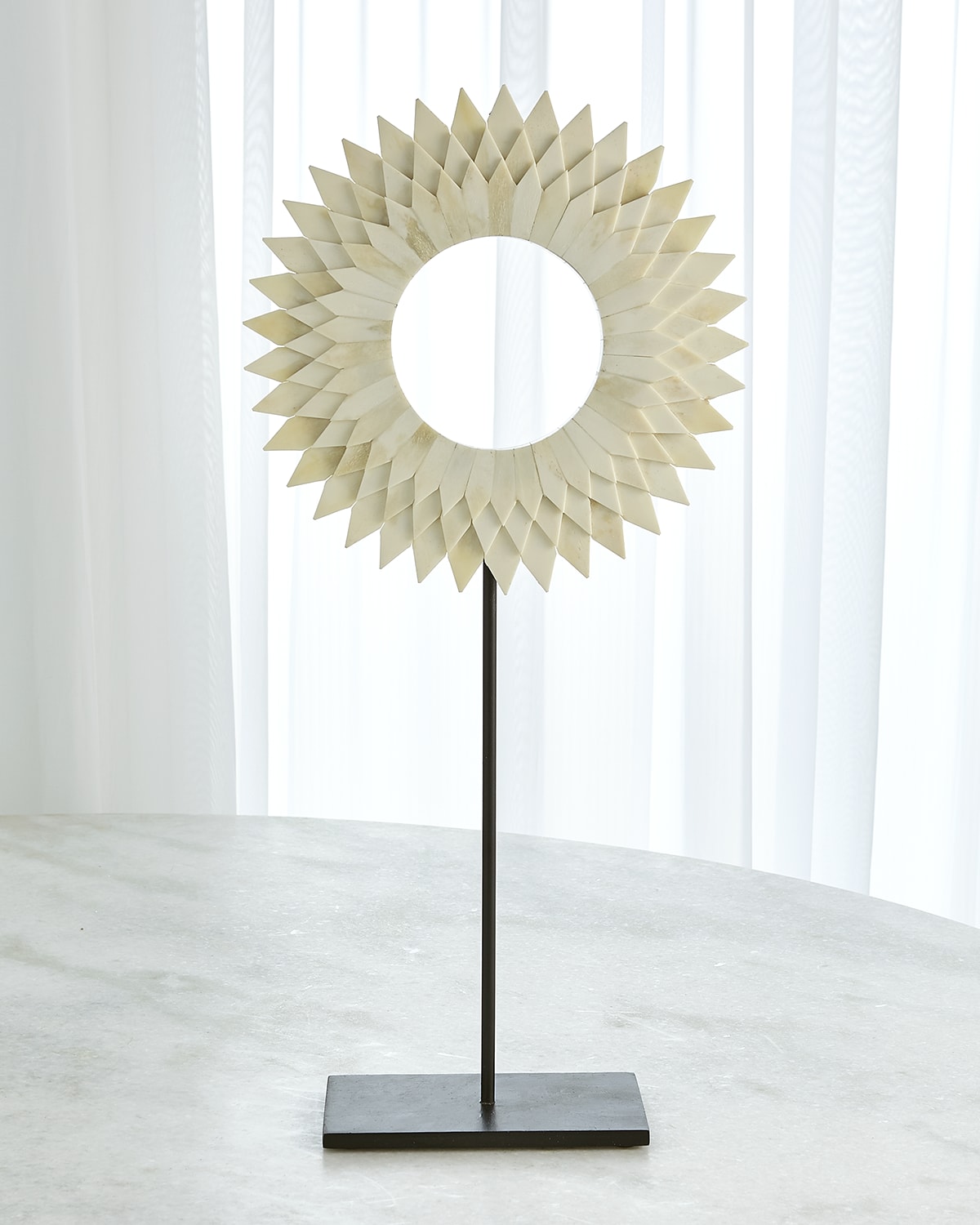 William D Scott for Global Views Small One Layer Mounted Ring Sculpture ...