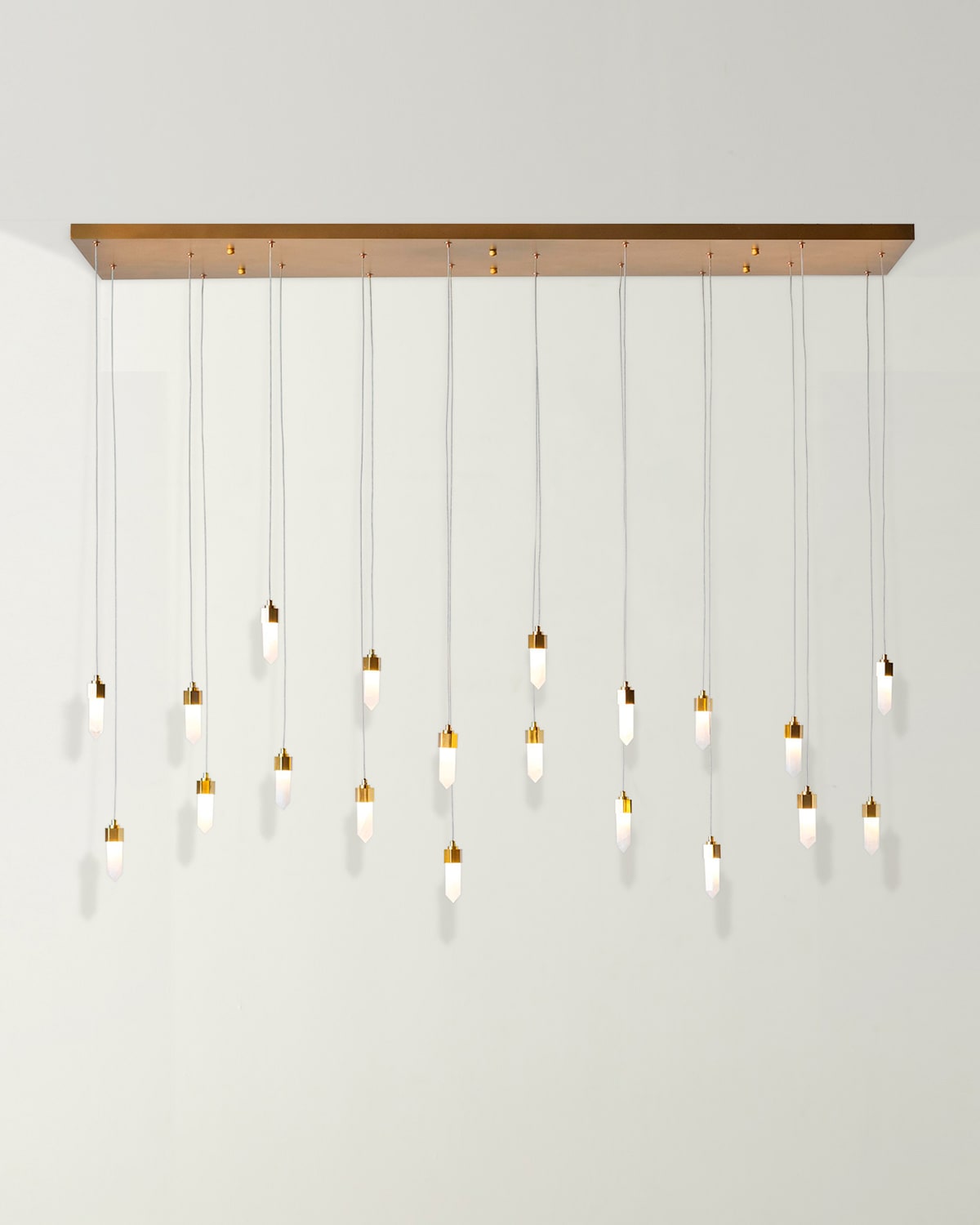 Ashley Childers for Global Views Two-Tier Eclipse Agate Chandelier ...