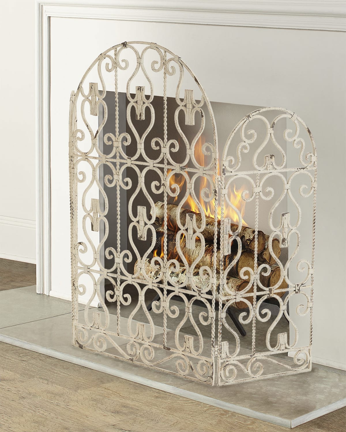 Lexington Single-Panel Fireplace Screen | Horchow
