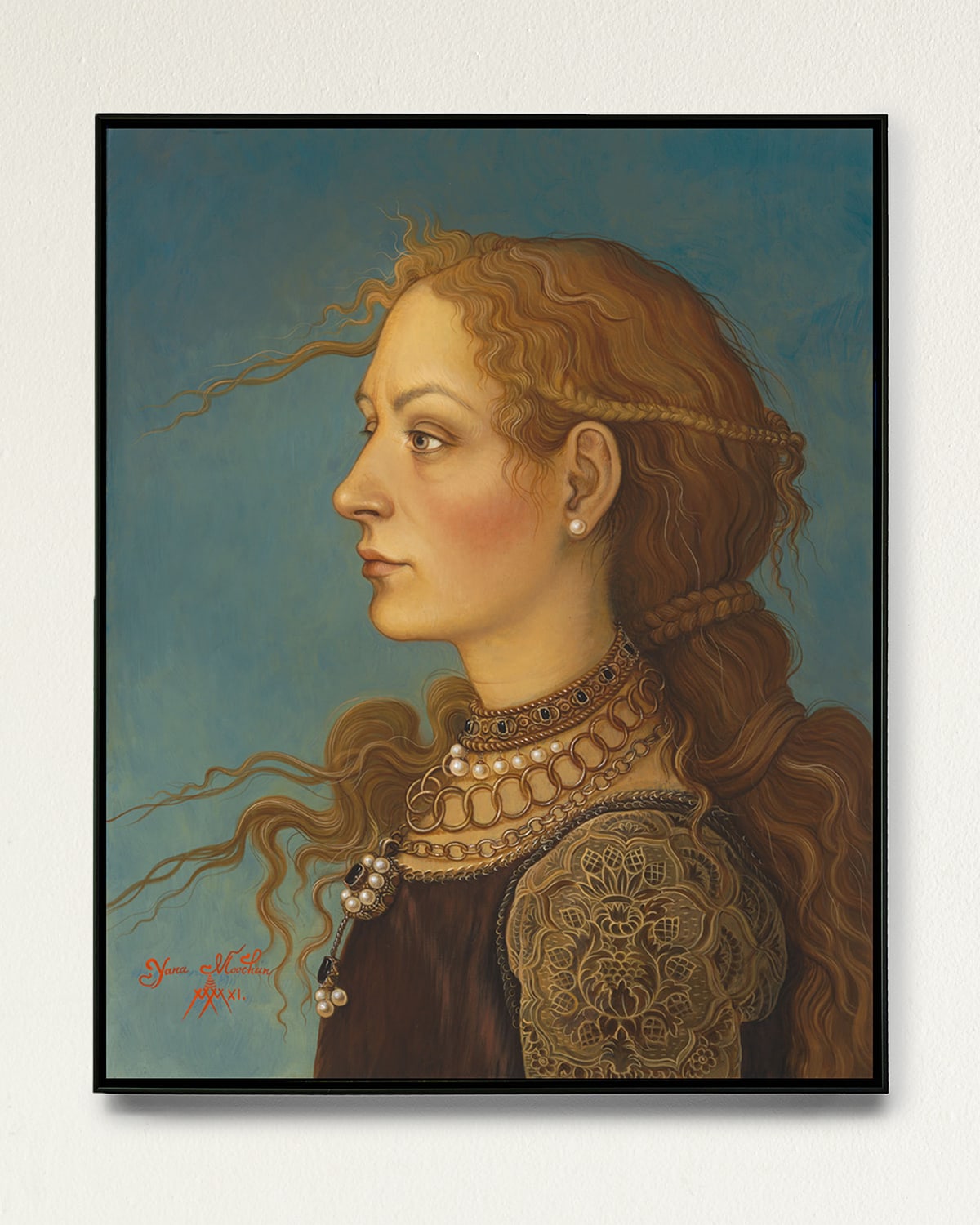 Yana Movchan "Floral with Morning Glories" Limited Edition Giclee ...