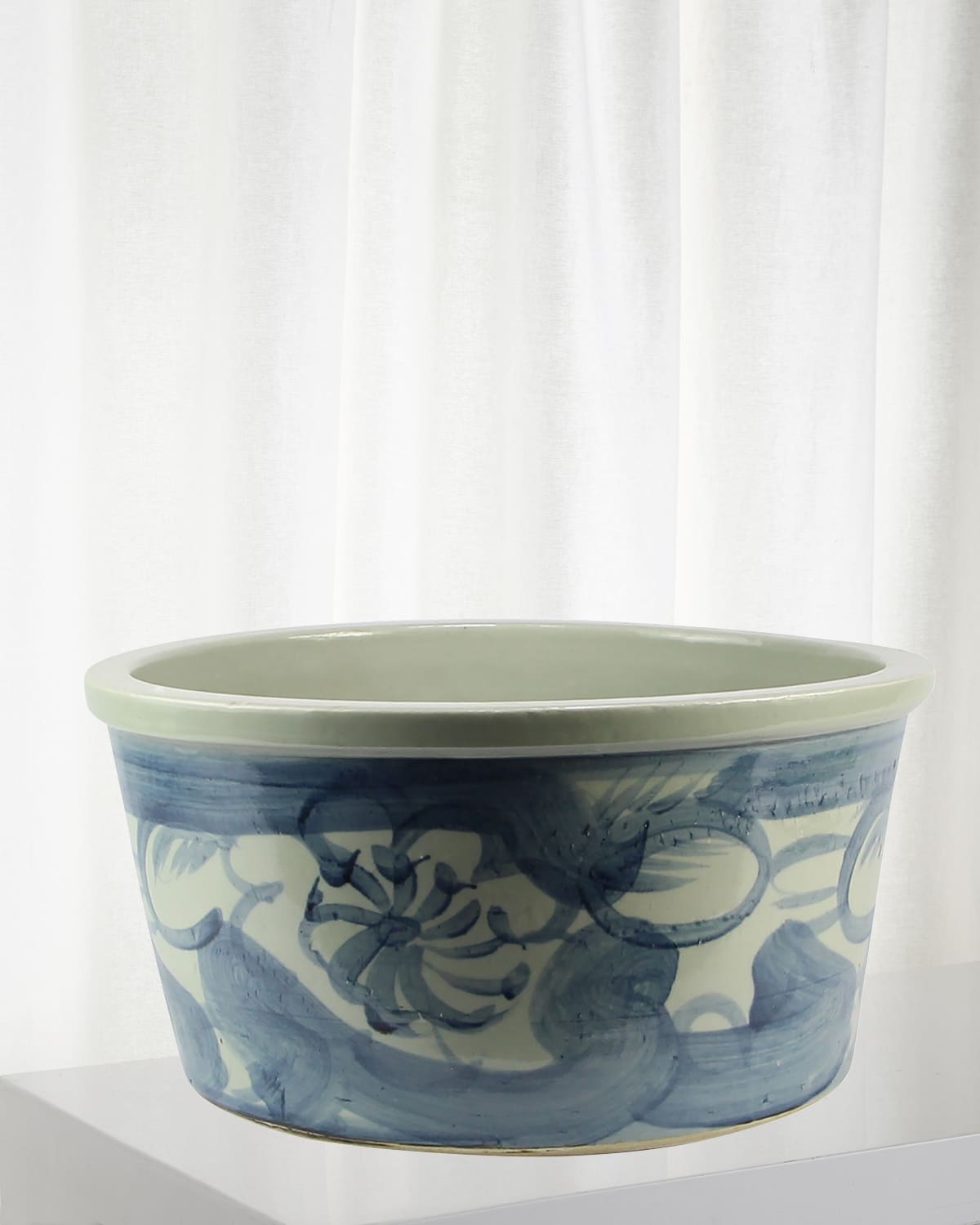 Winward Home Blue & White Ceramic Pot | Horchow