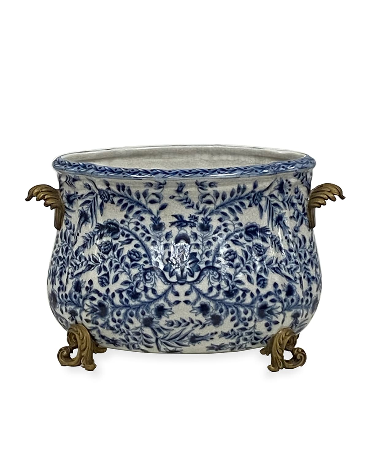 Winward Home Blue & White Ceramic Bowl | Horchow