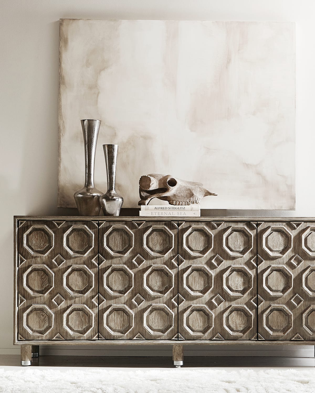 Bernhardt Interiors Elsa Arctic Console Table | Horchow