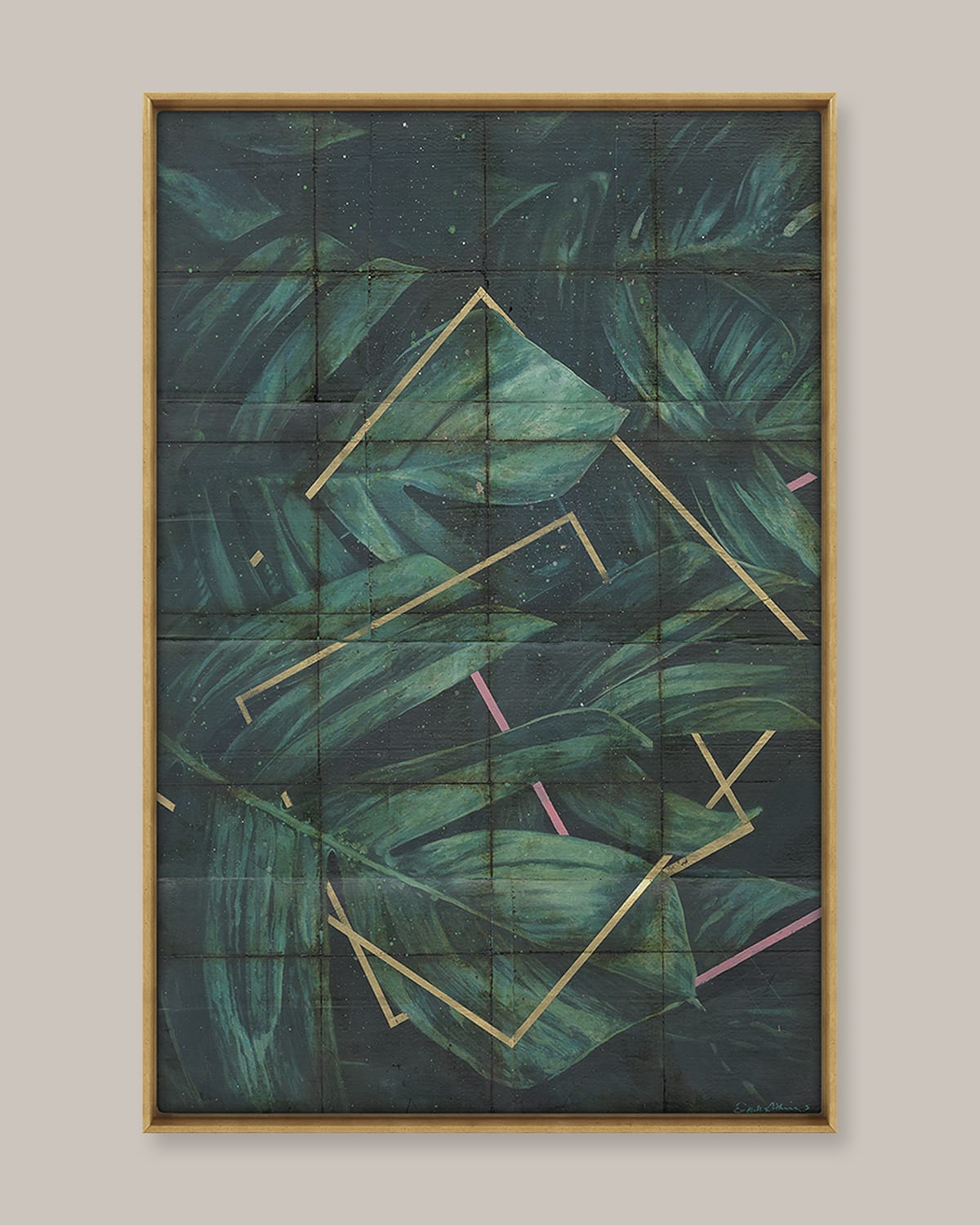Grand Image Home "Jungle Paint I" Digital Art Print on Canvas by Hope ...