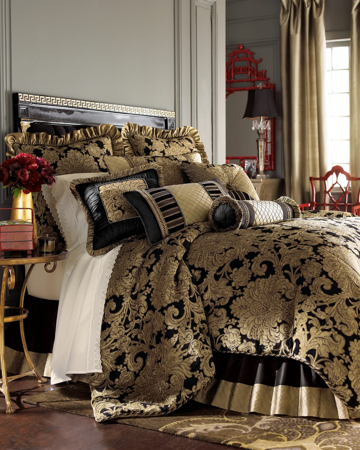 Austin Horn Collection Annabelle 3-Piece Comforter Set, Queen | Horchow