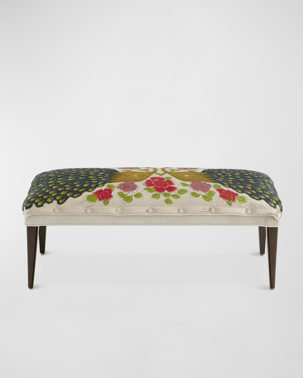 Haute House Peacock Bench, 42" | Horchow