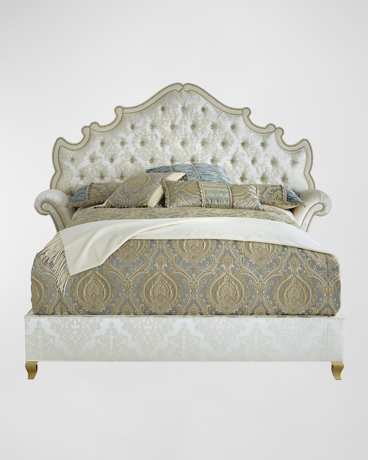 Haute House Tabitha Tufted King Bed | Horchow