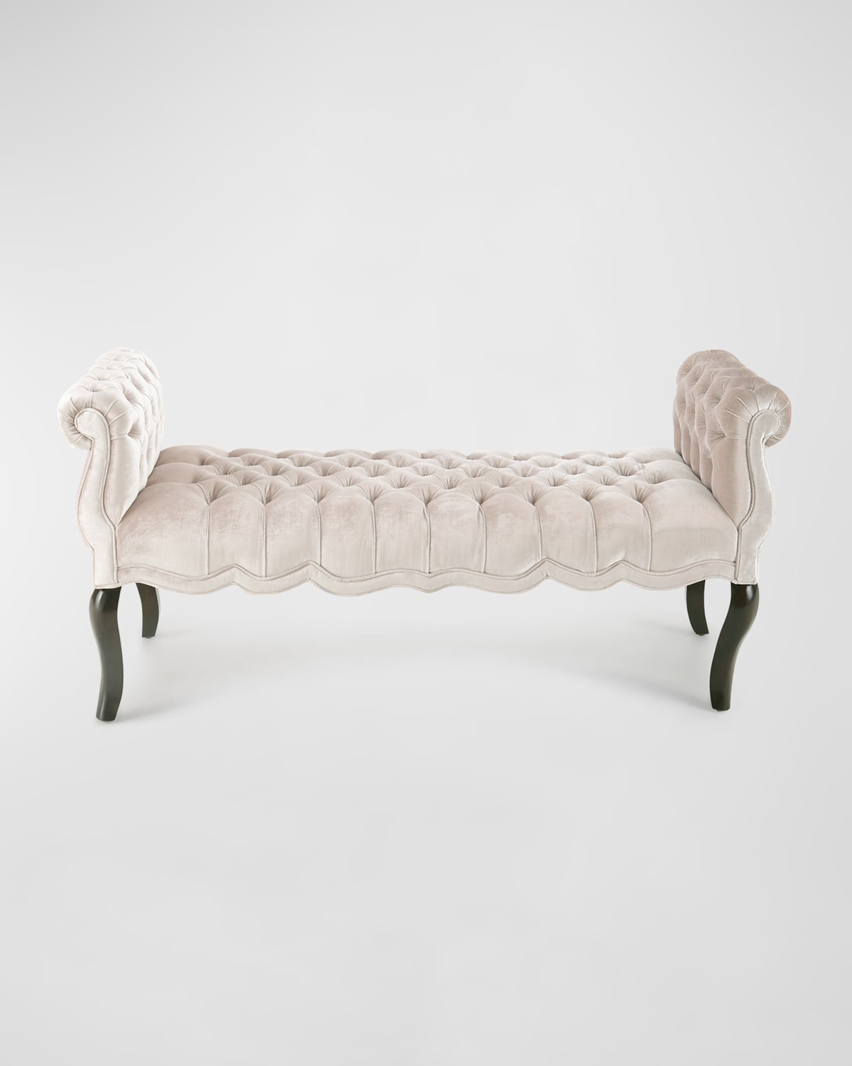 Haute House Margo Velvet Tufted Banquette | Horchow