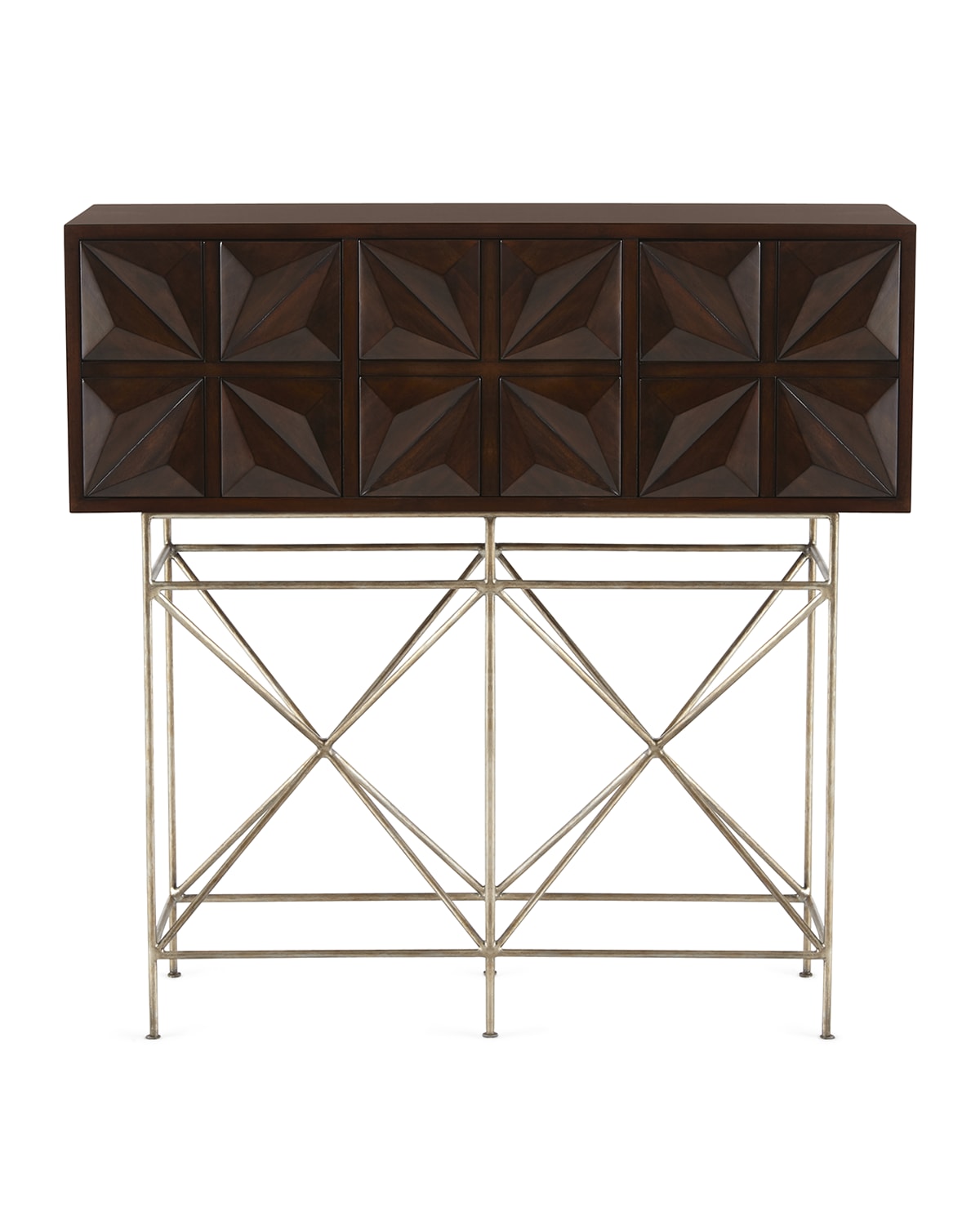 Ambella Double Diamond Console Table | Horchow