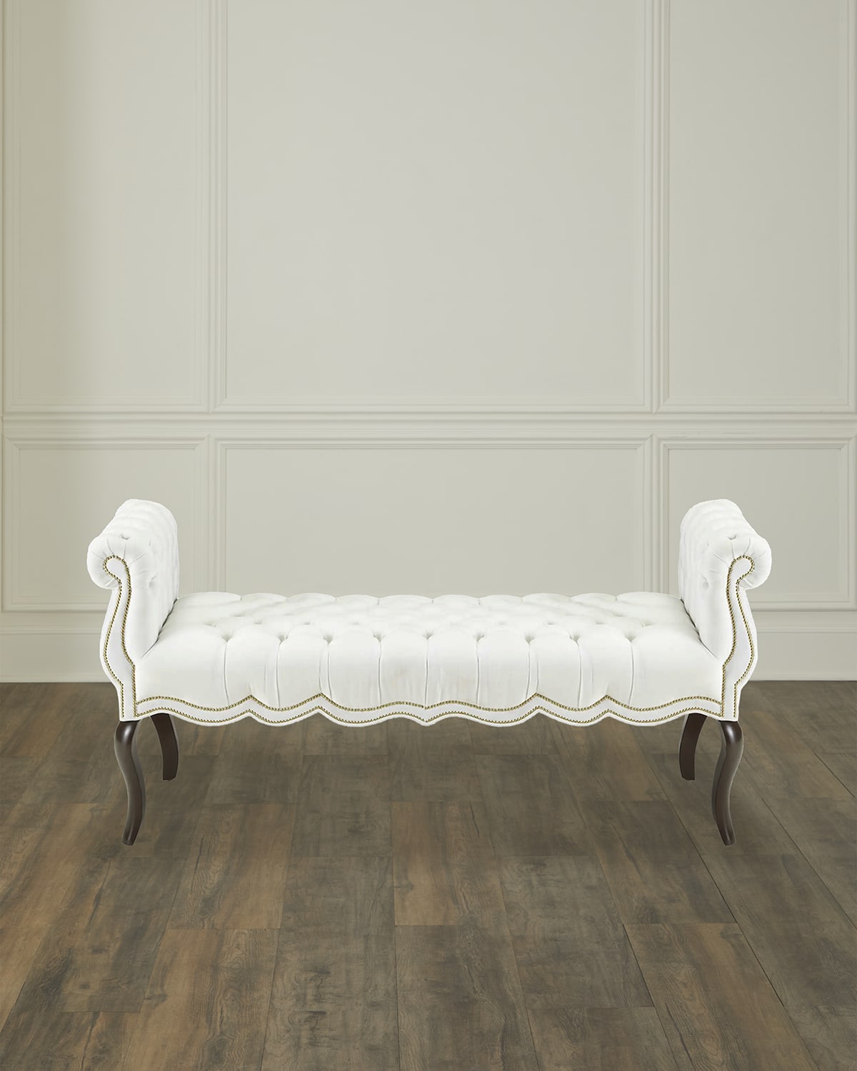 Haute House Rebecca Tufted Bench, 61" | Horchow